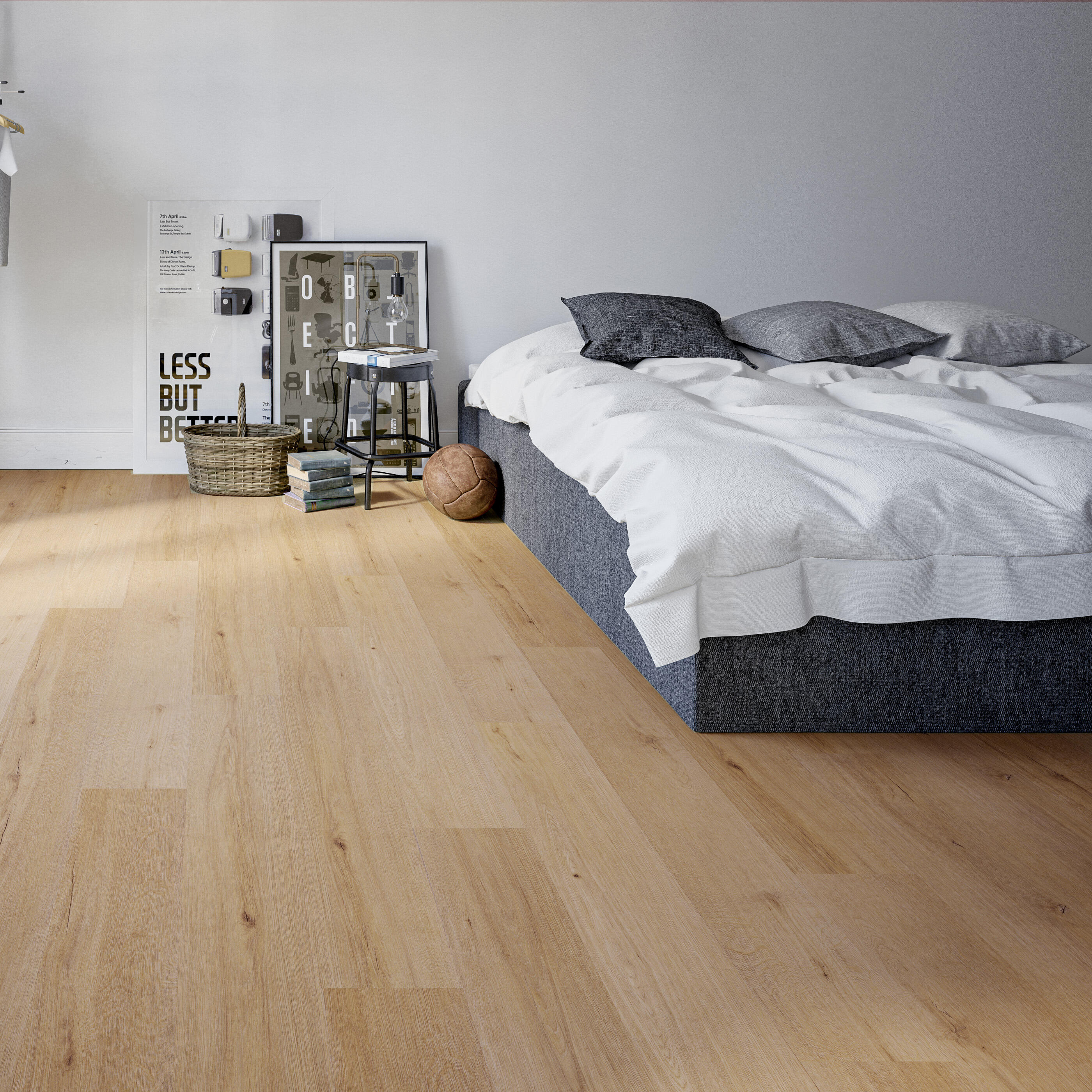 Pavimento SPC effetto legno rovere decapato Sp 5 mm passaggio molto ...