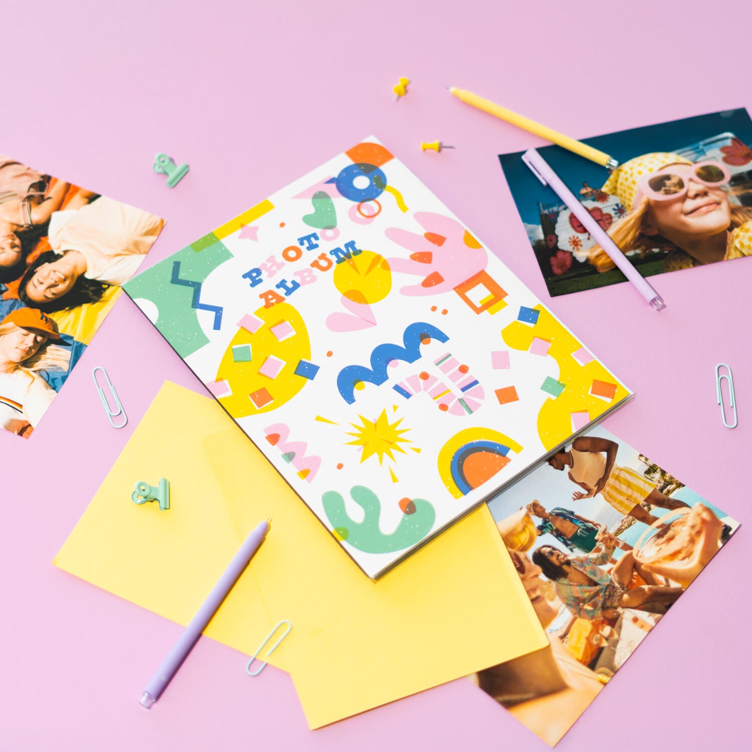 Álbum de fotos Soft 48B Playground de 13x20 cm | Leroy Merlin