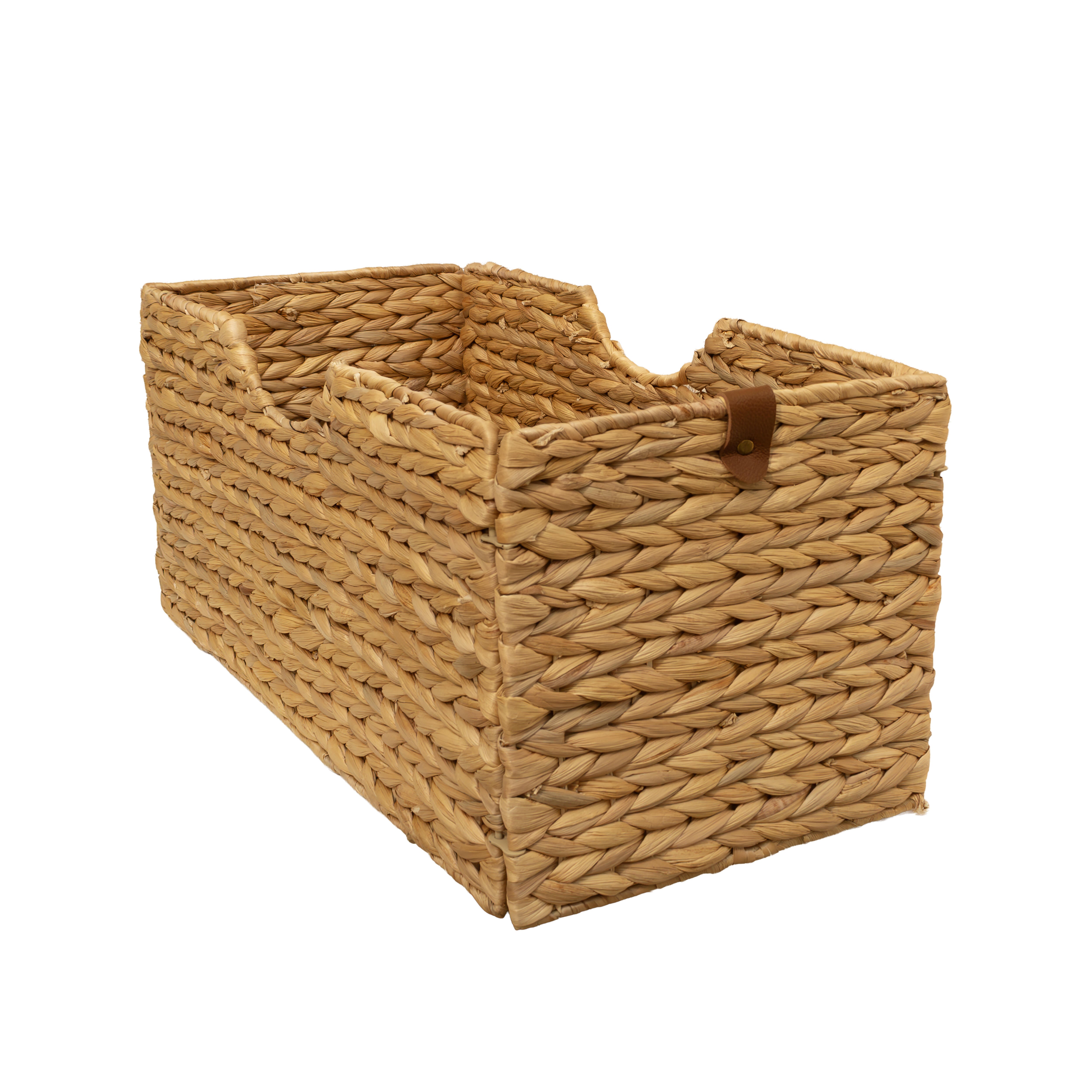 Panier BOX & BEYOND Réversible Flora H.24 x l.25 x P.52 cm | Leroy Merlin