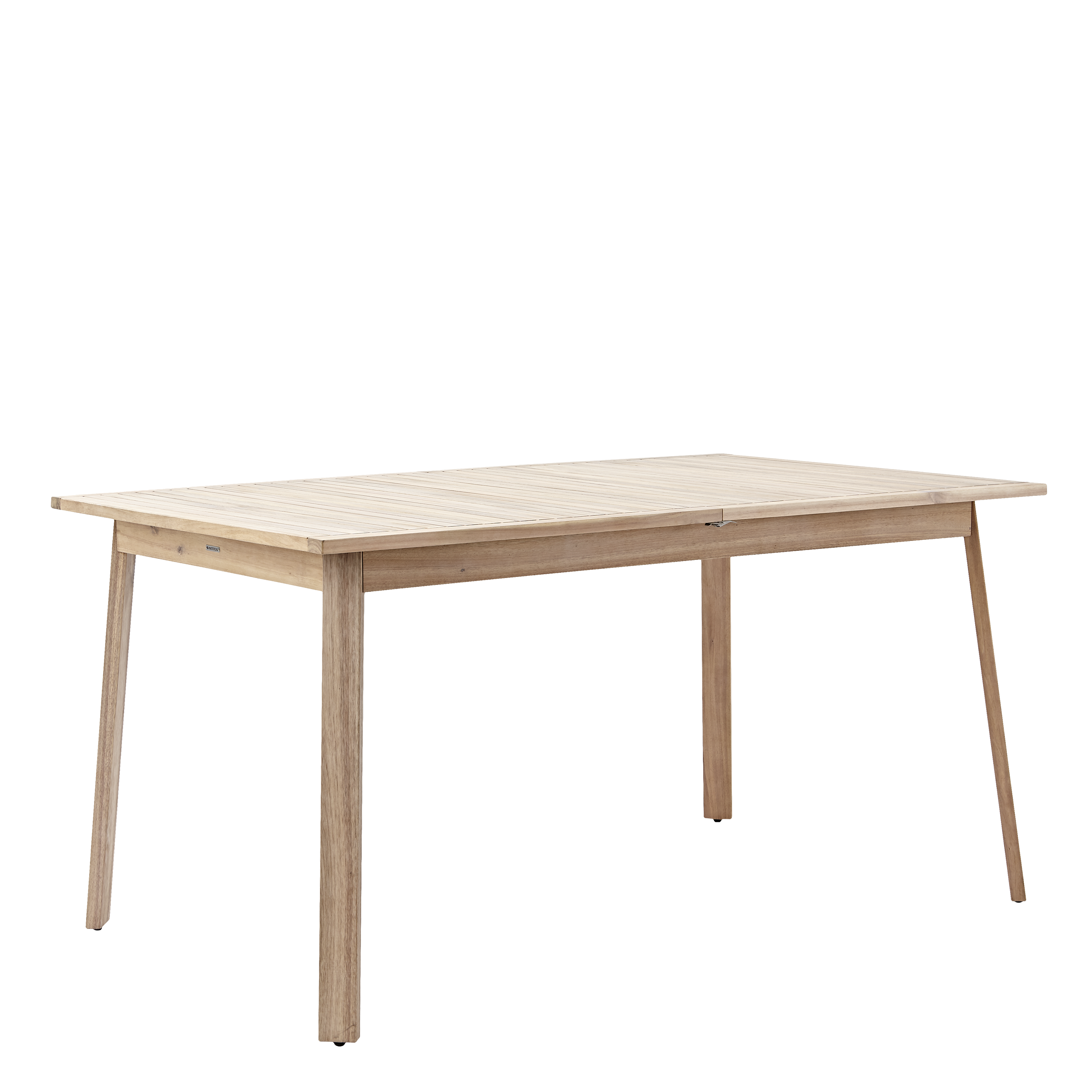 Tavolo da giardino allungabile Solis NATERIAL in acacia naturale per 4 ...