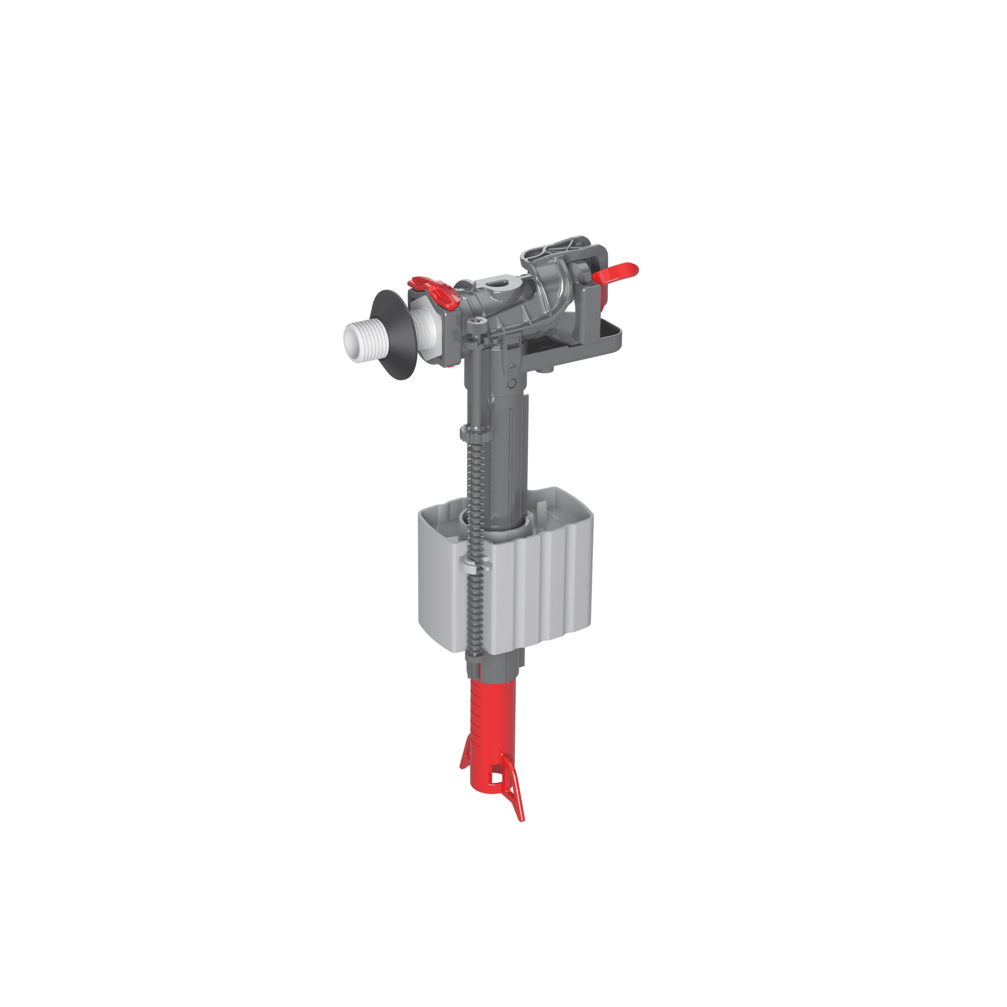 Robinet flotor WC MultiFix, alimentare laterala, universal, racord 1/2 ...