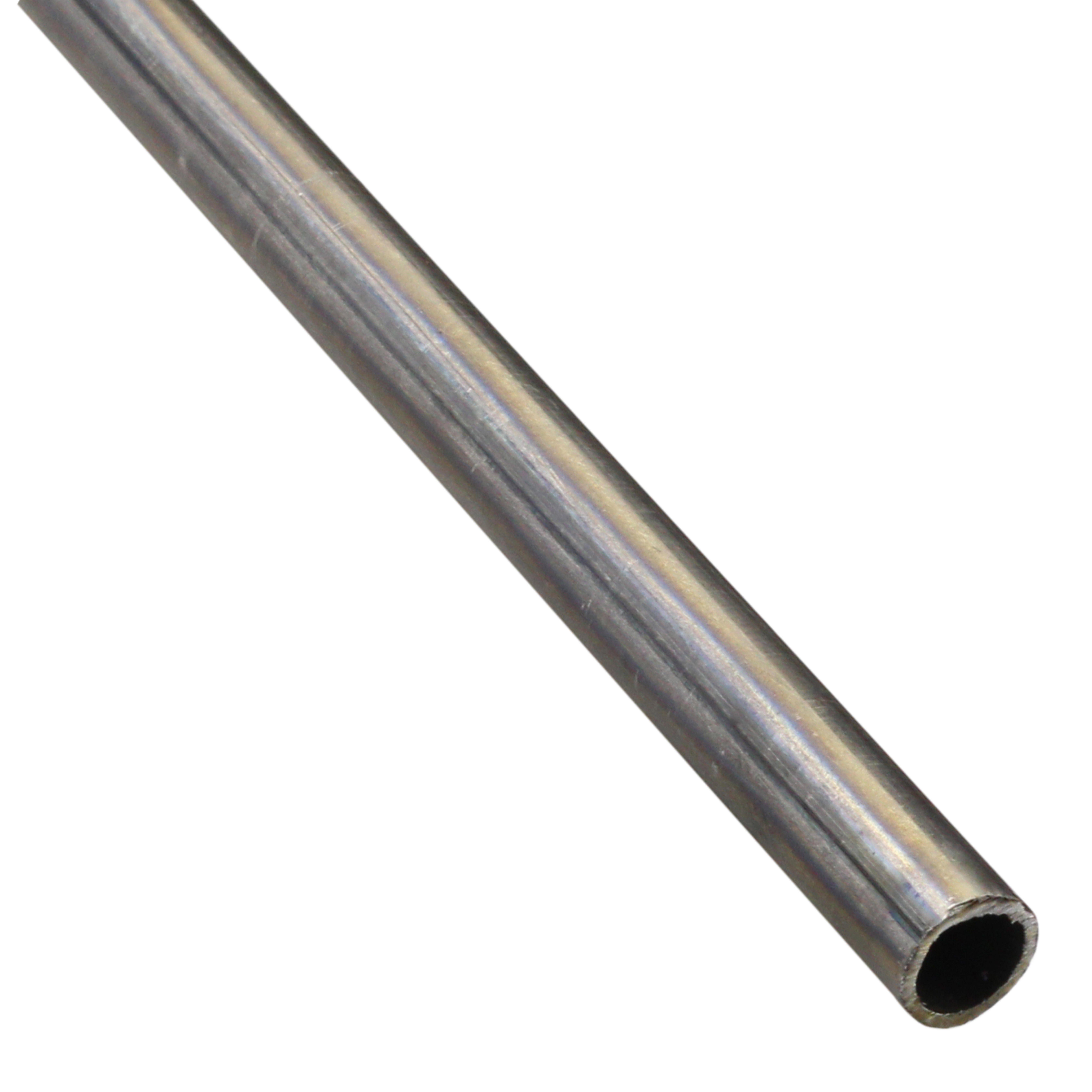 Tube rond acier brut noir lisse, L.2000 mm x Diam.14 mm | Leroy Merlin