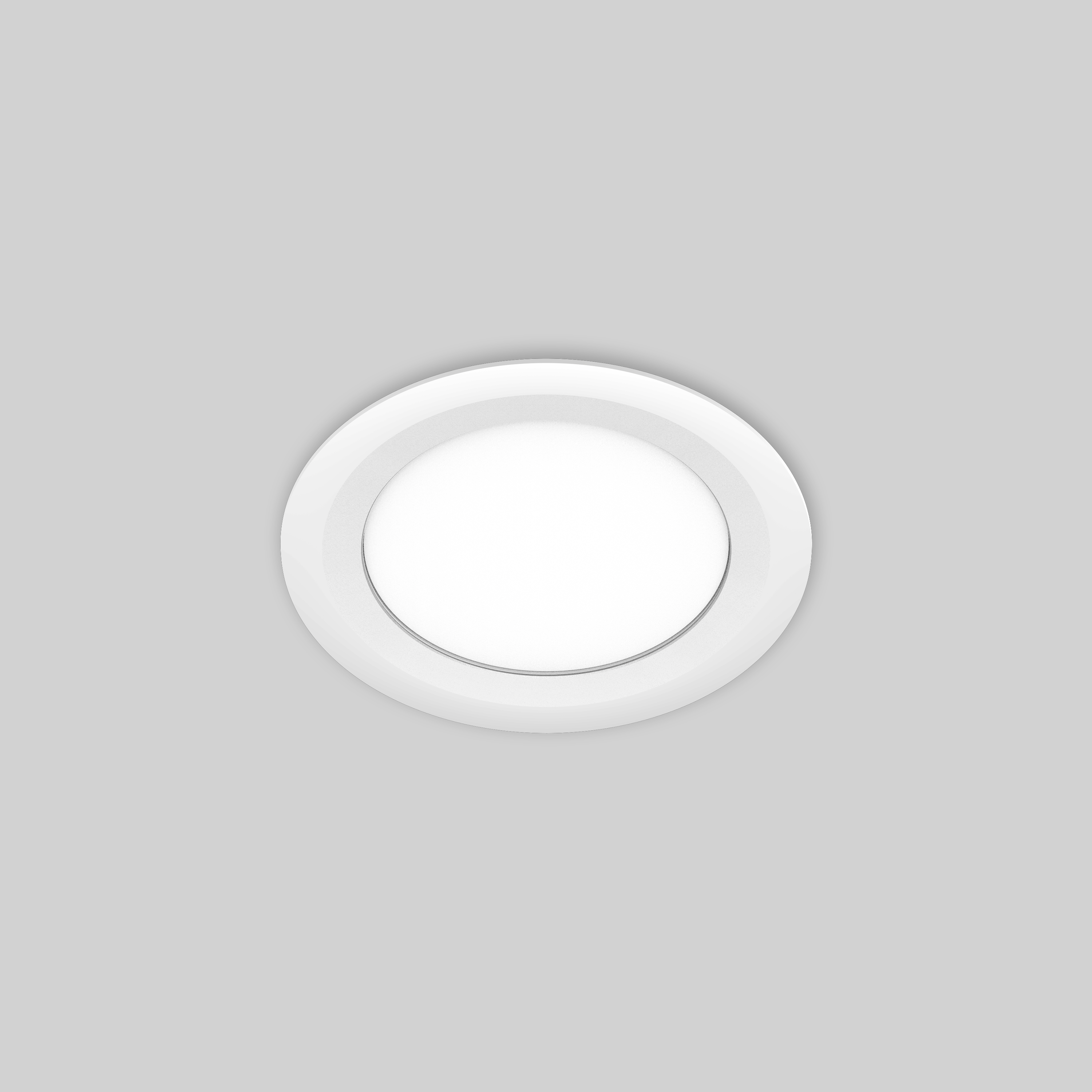 Kit 1 spot encastré LED fixe, 400 lumens blanc neutre D.9 cm, rond ...