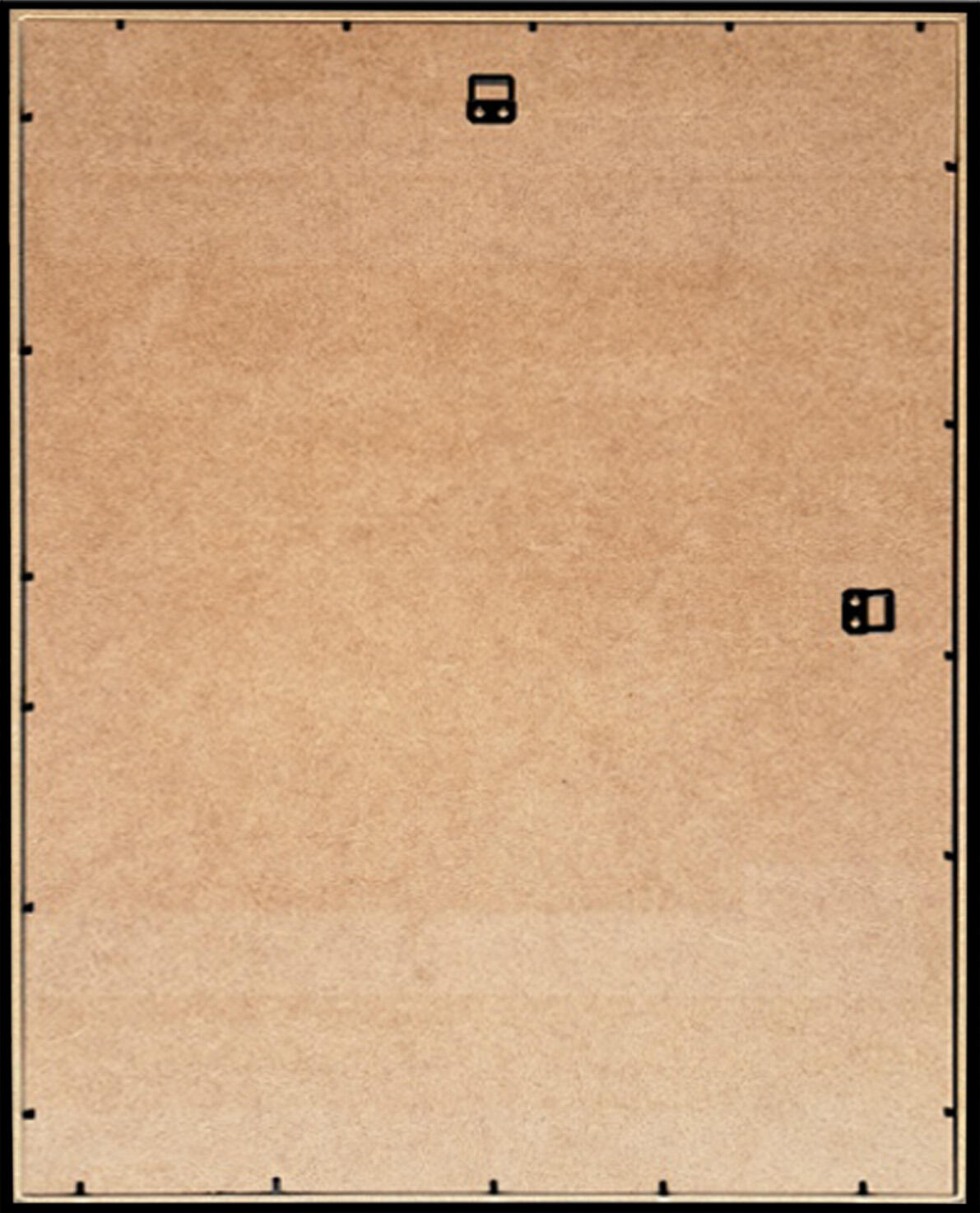 Cuadro con marco Minimal Bloom azul y blanco 42 cm x 52 cm | Leroy Merlin
