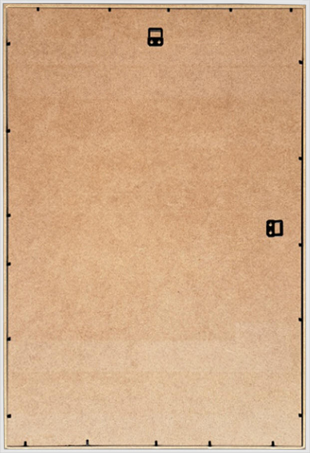Cuadro con marco Jardin Secreto marrón, blanco y beige 22 cm x 32 cm ...