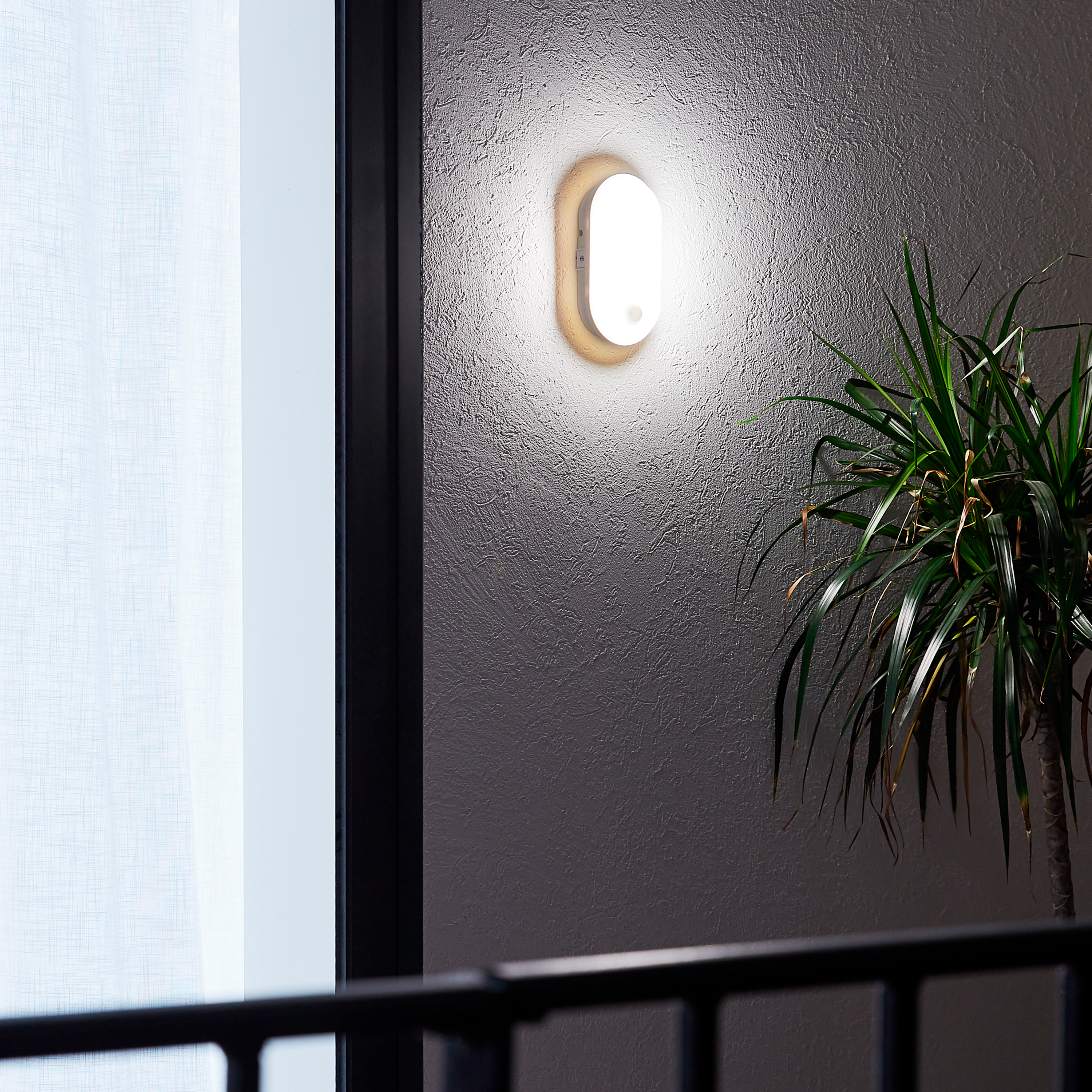 Plafoniera LED garage Ezy, bianco 11.3x5.2 cm, luce naturale, 1620 ...