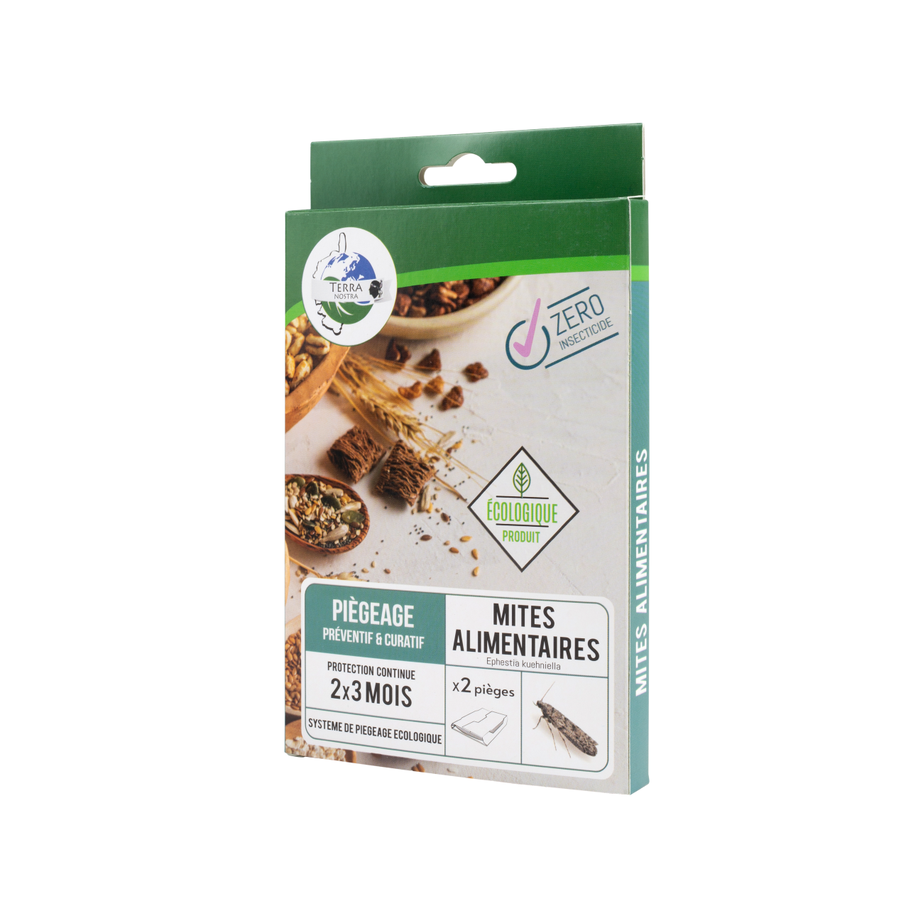 (L) PLAQUE MITE ALIMENTAIRE X2 PIEGES | Leroy Merlin