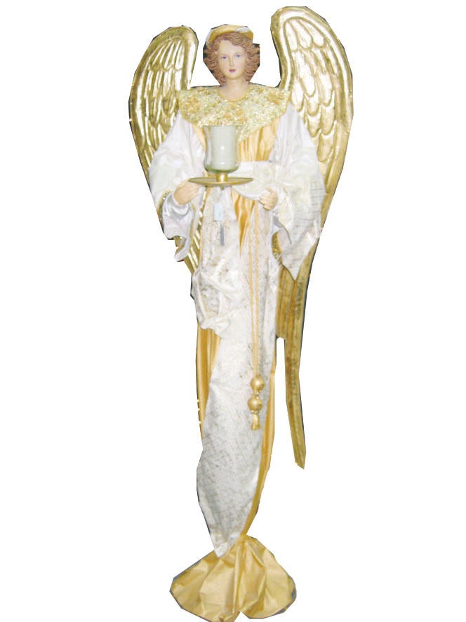 Figura de ángel con vela 1,60 m | Leroy Merlin