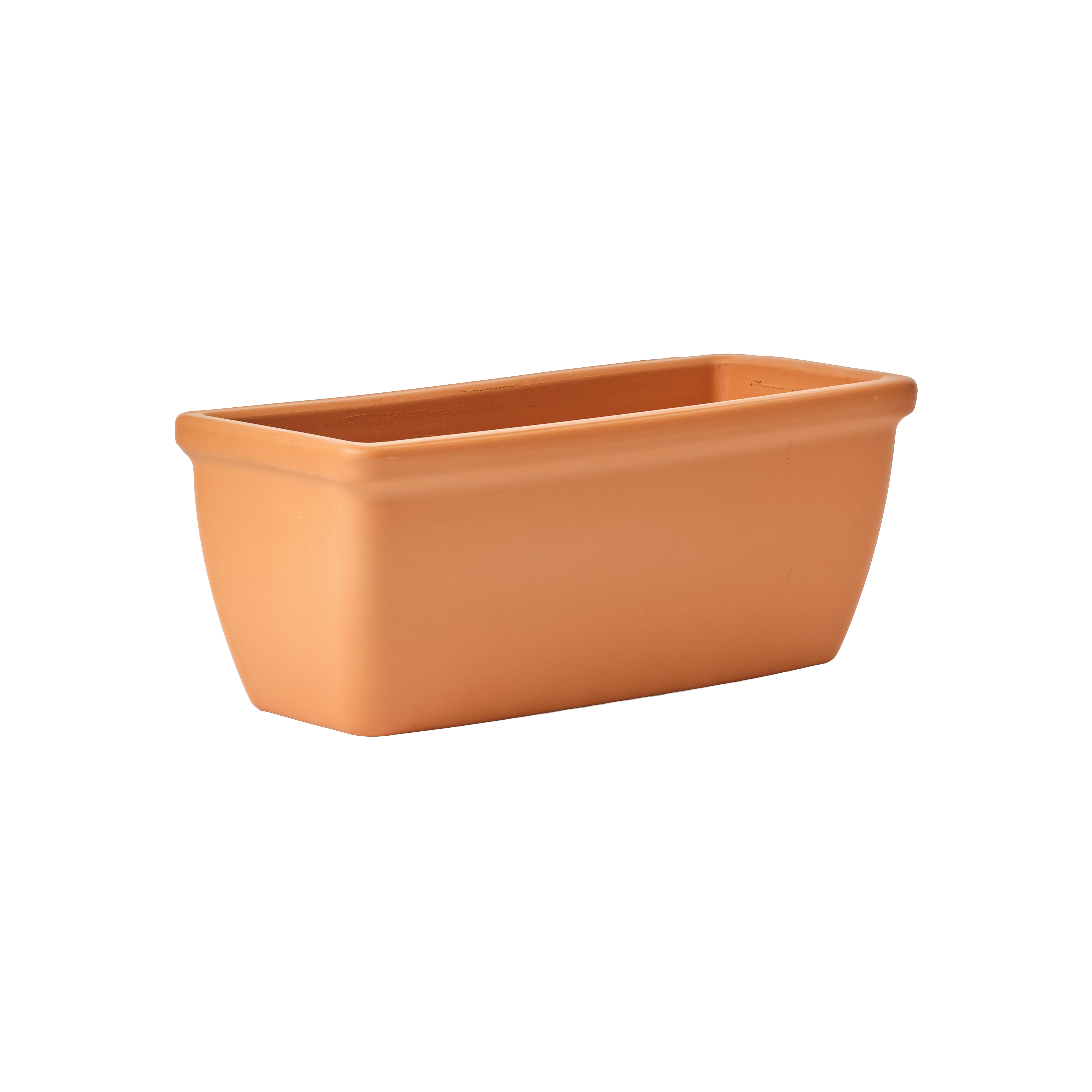 Jardinière rectangulaire GEOLIA L. 42 x l. 42.3 x H.17.3 cm cuivre ...