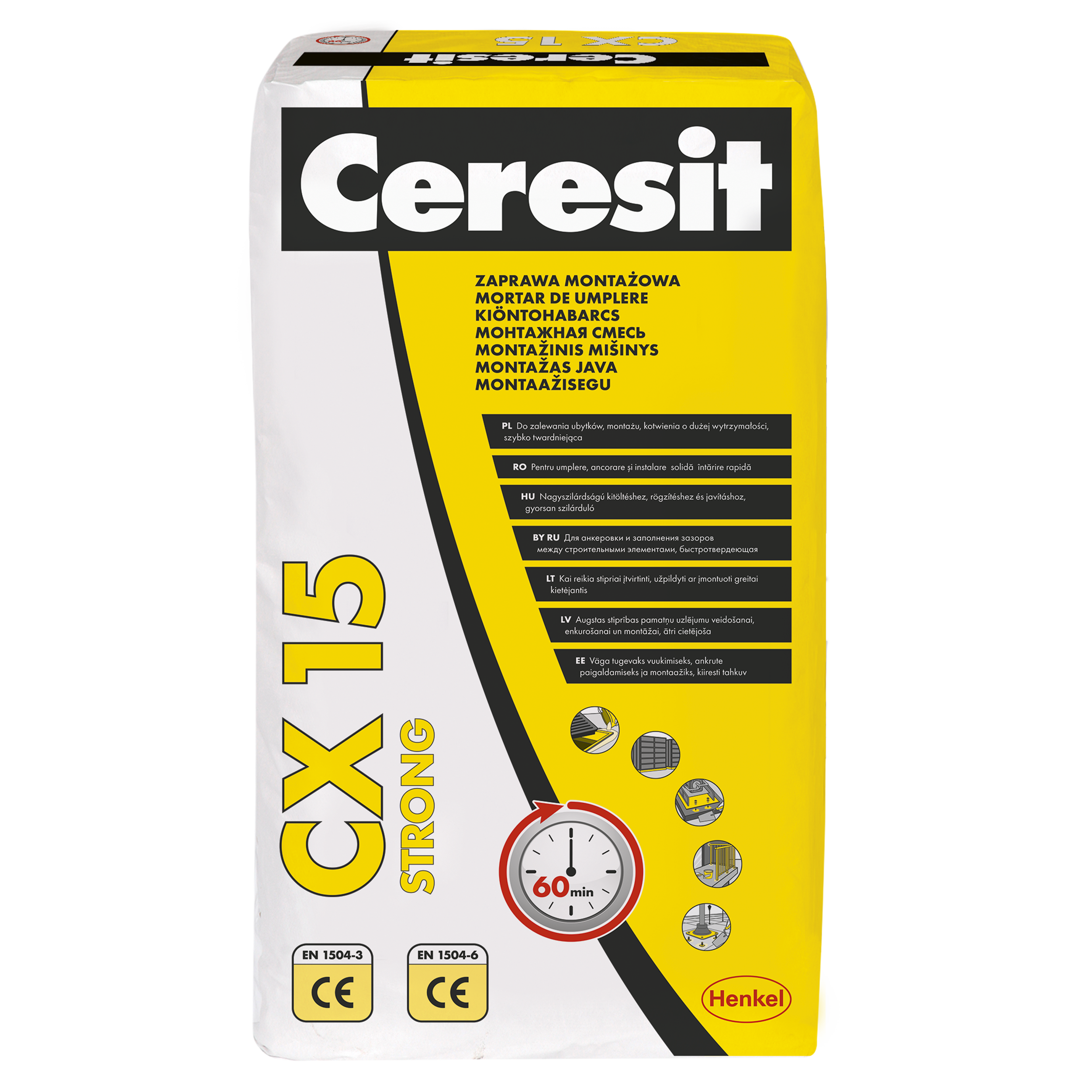 Zaprawa klejowa CX15 25 kg Ceresit - Leroy Merlin