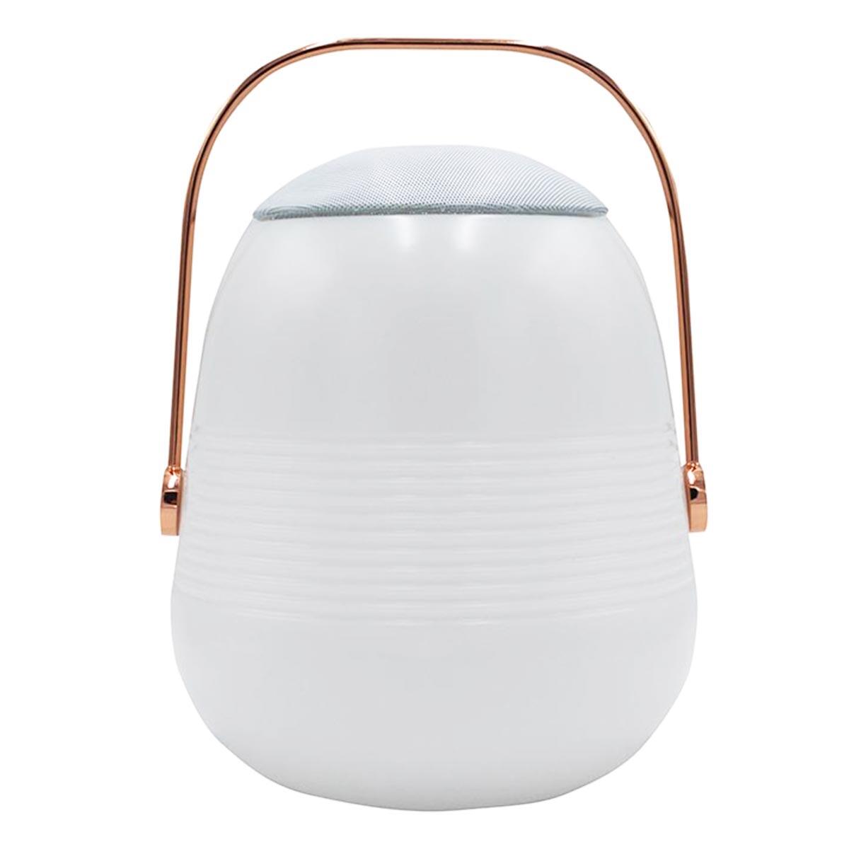 Lámpara de mesa sin cable LED Bob Station LUMISKY con estructura de ...