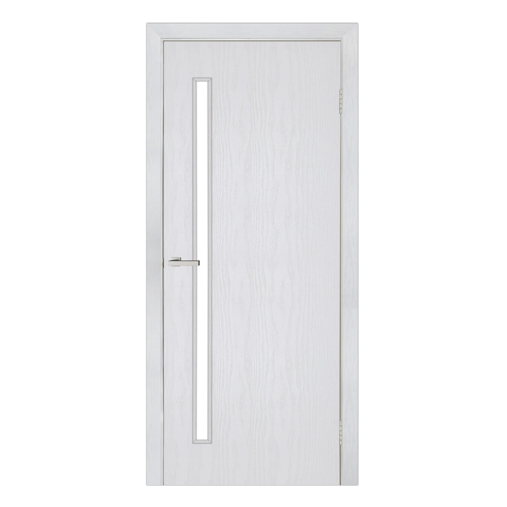 Usa interior MDF, fara toc, cu geam, latime 60, dreapta/stanga, gri ...