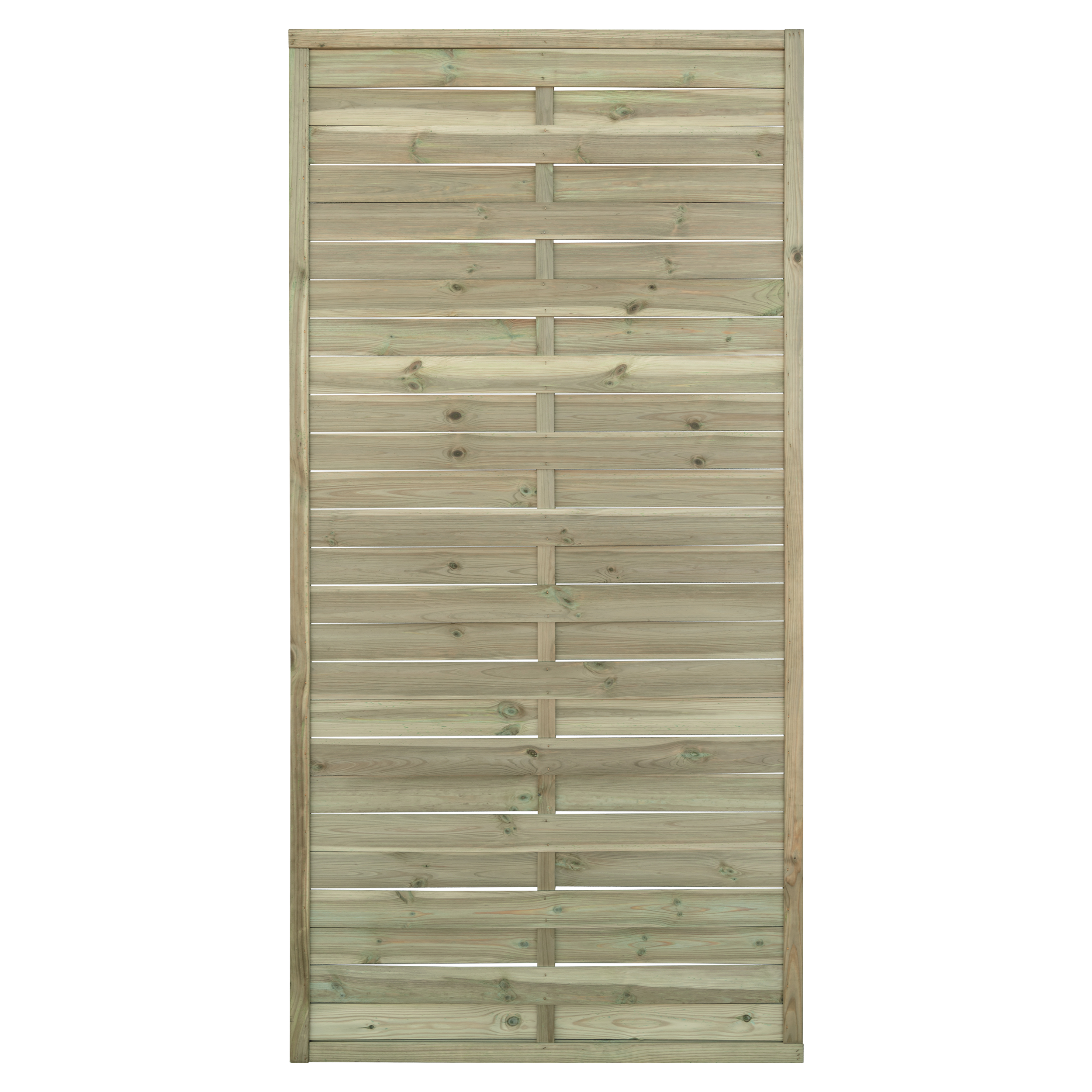 Panel ogrodzeniowy szczelny 90x180 cm naturalny STELMET - Leroy Merlin