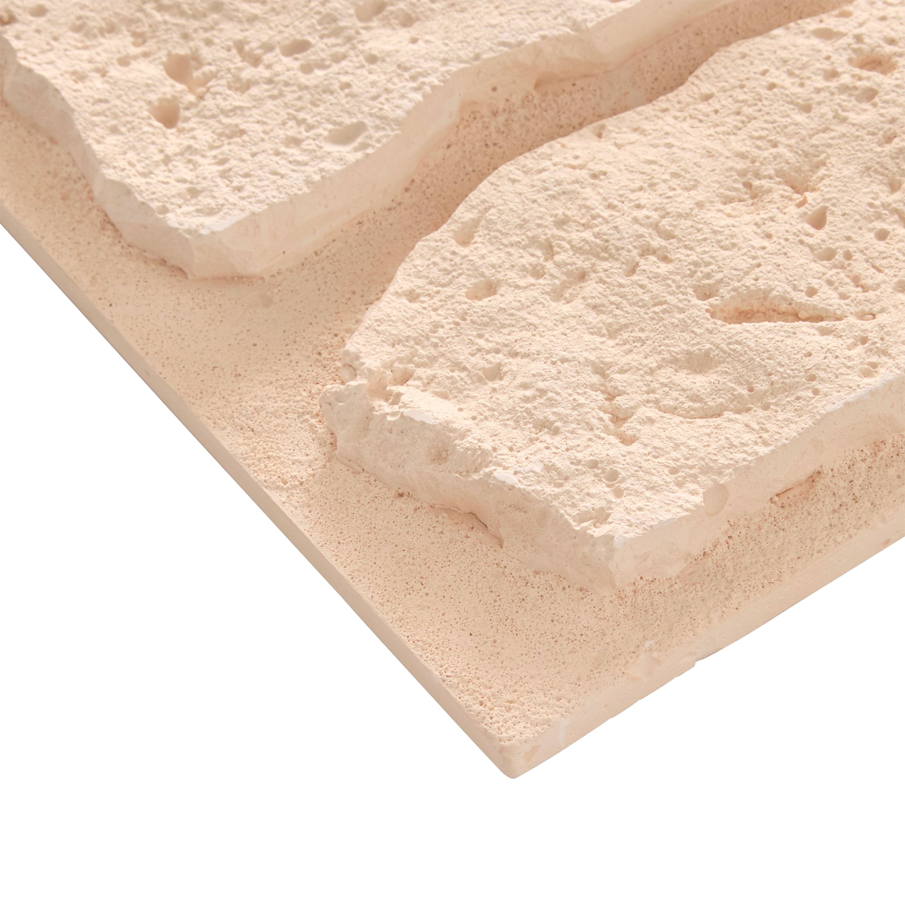 Plaquette de parement plâtre effet roche Cloud intérieur | Leroy Merlin