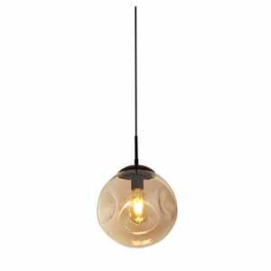 Suspension Punch verre, ambre, Diam.25 cm, E27 | Leroy Merlin