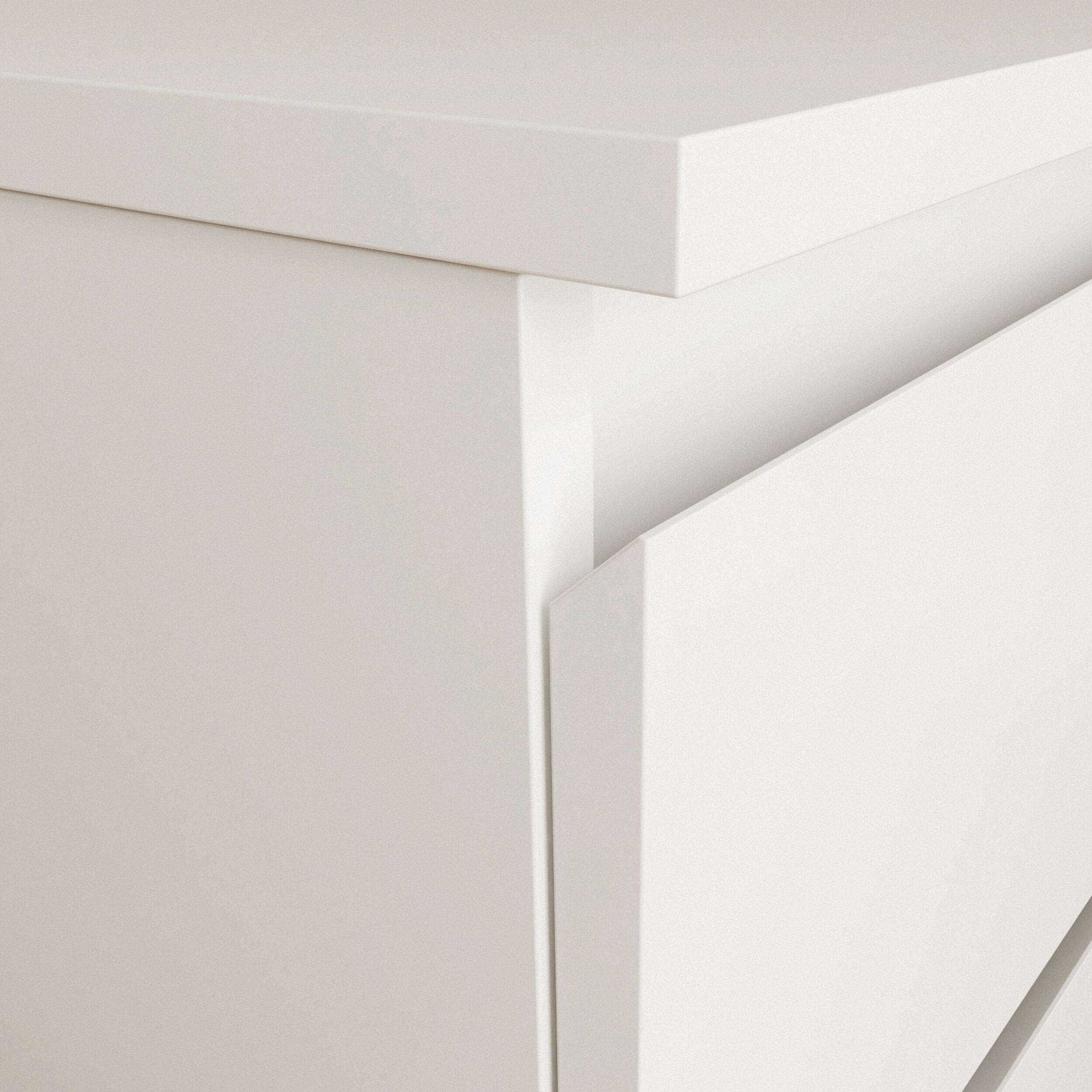 Mueble de baño con lavabo Axis blanco mate 90x44.9 cm | Leroy Merlin