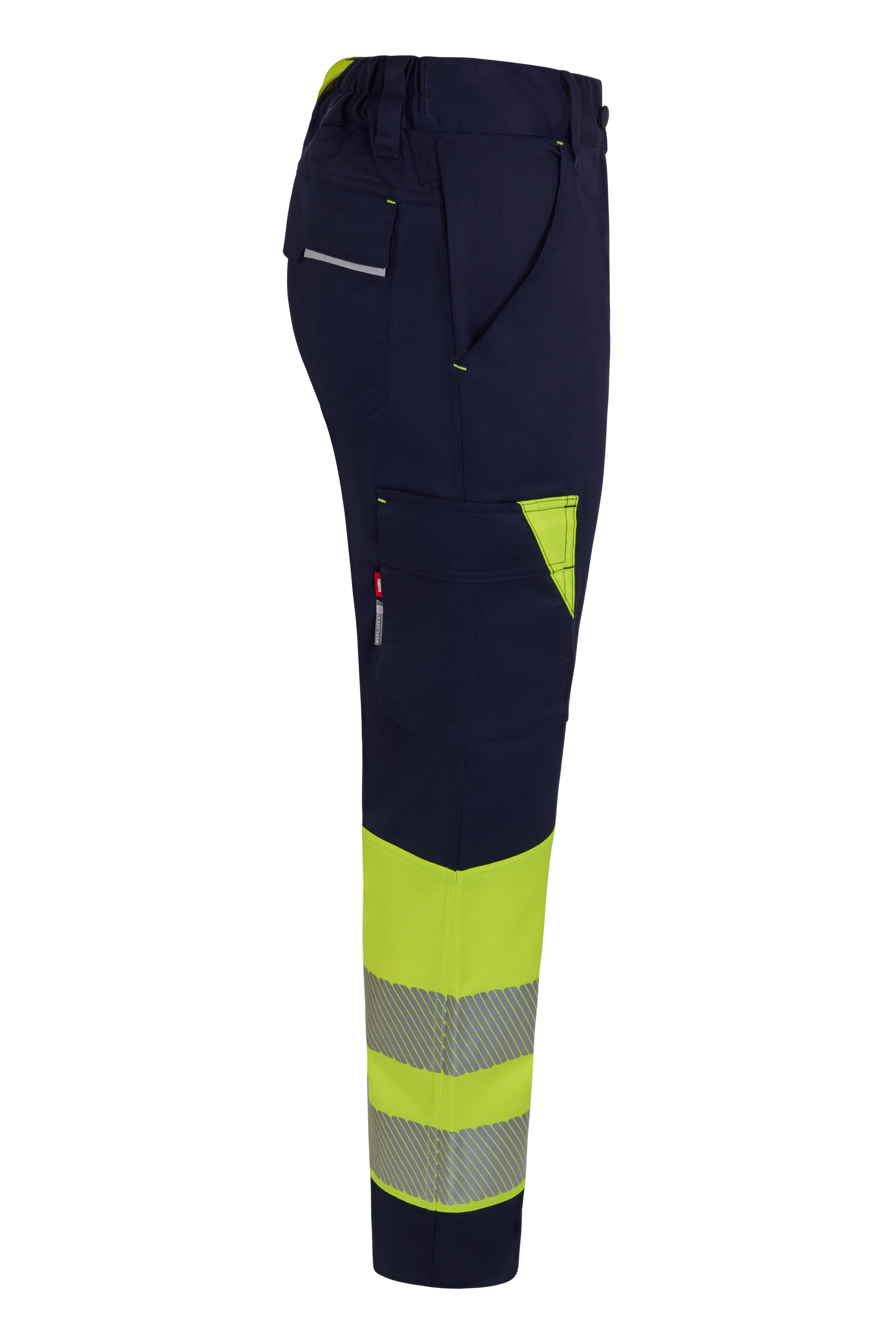 Pantalon bicolor azul amarillo mujer t s | Leroy Merlin