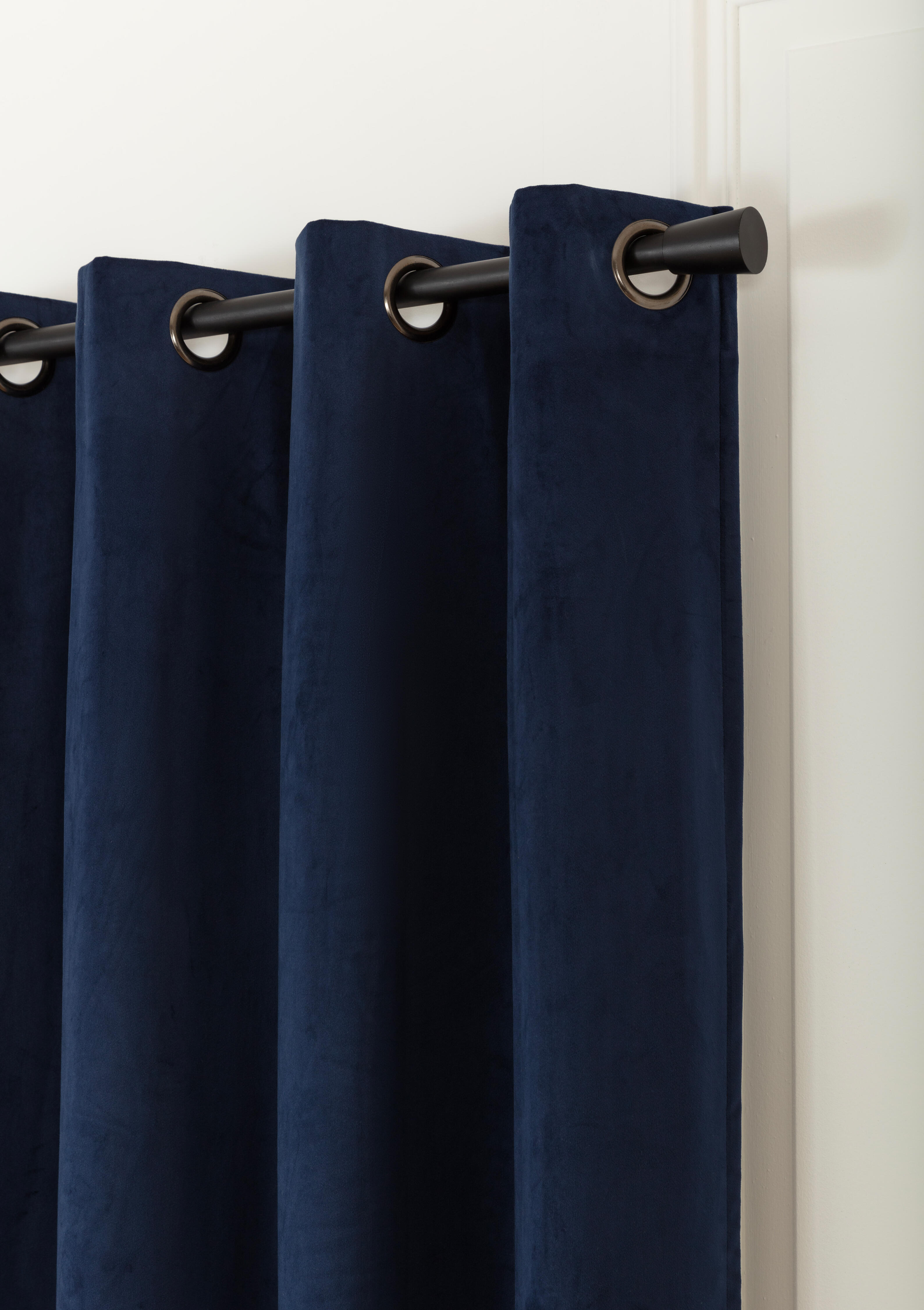 Rideau occultant phonique, Venise, bleu H.250 x l.135 cm | Leroy Merlin