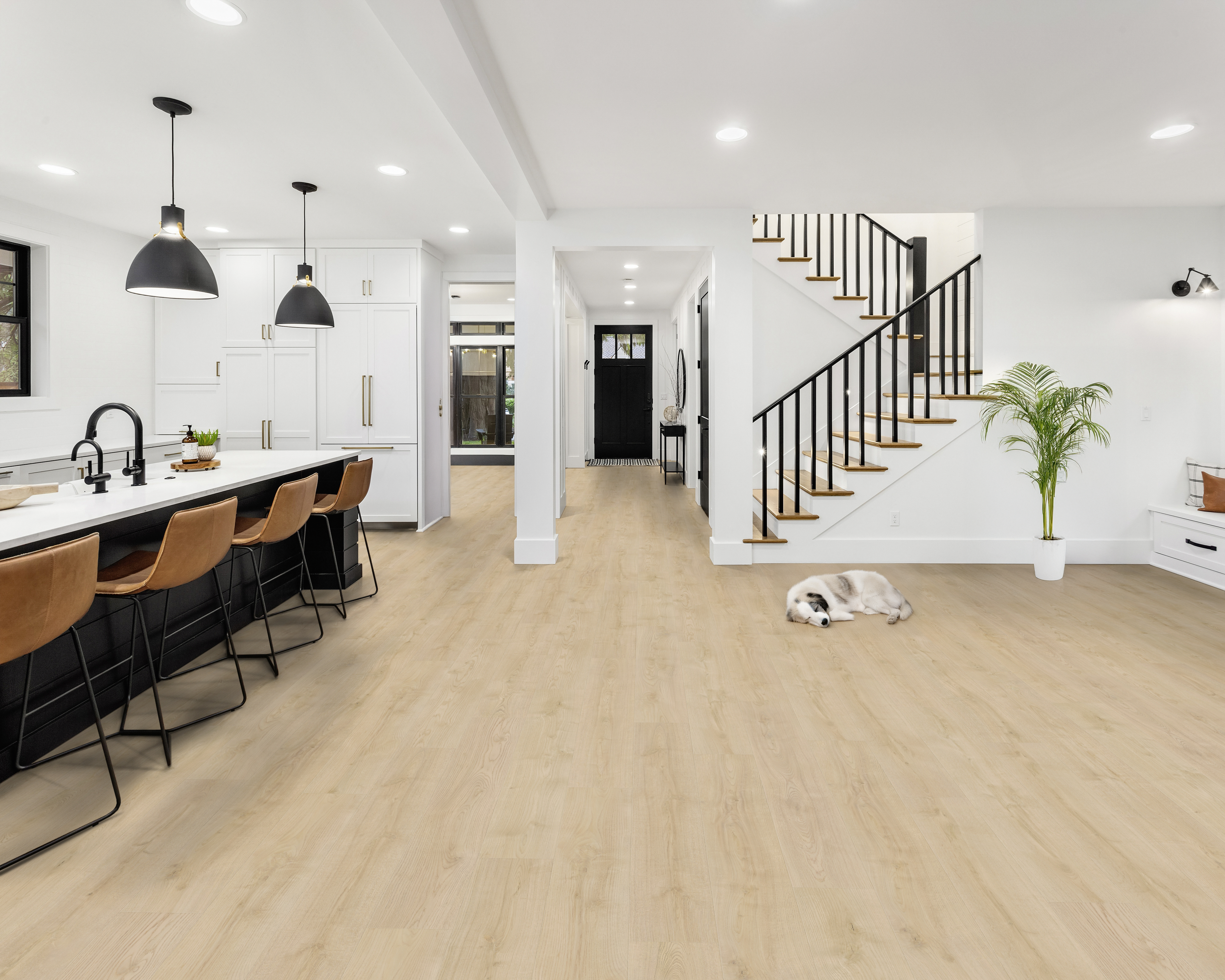 Suelo laminado Floorganic XPT Supr NT AC5 8,5mm 4V en color roble ...