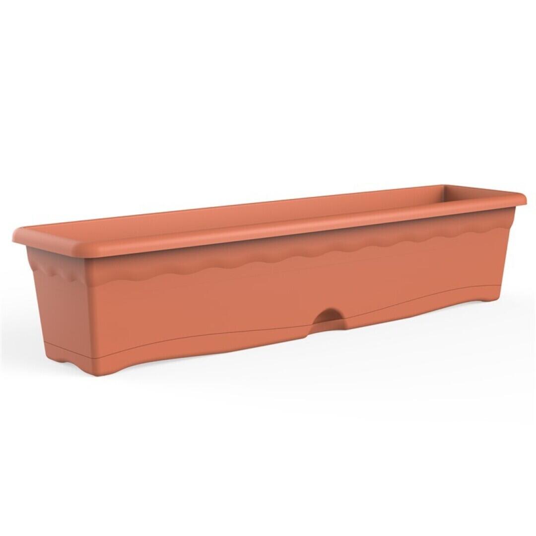 Plato para jardinera 80x20cm marrón | Leroy Merlin