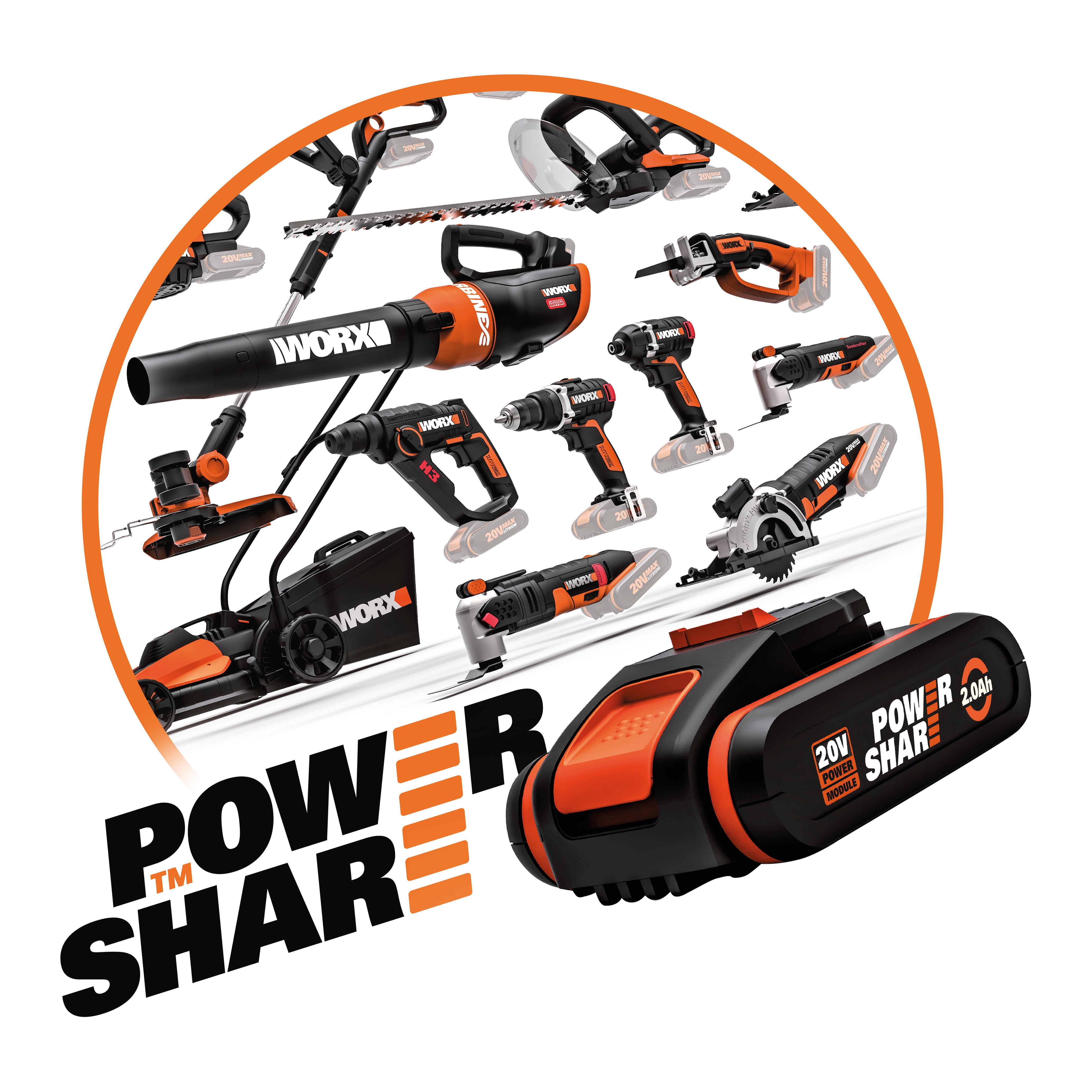 Batteria WORX Powershare WA3551.1 20V 2Ah | Leroy Merlin