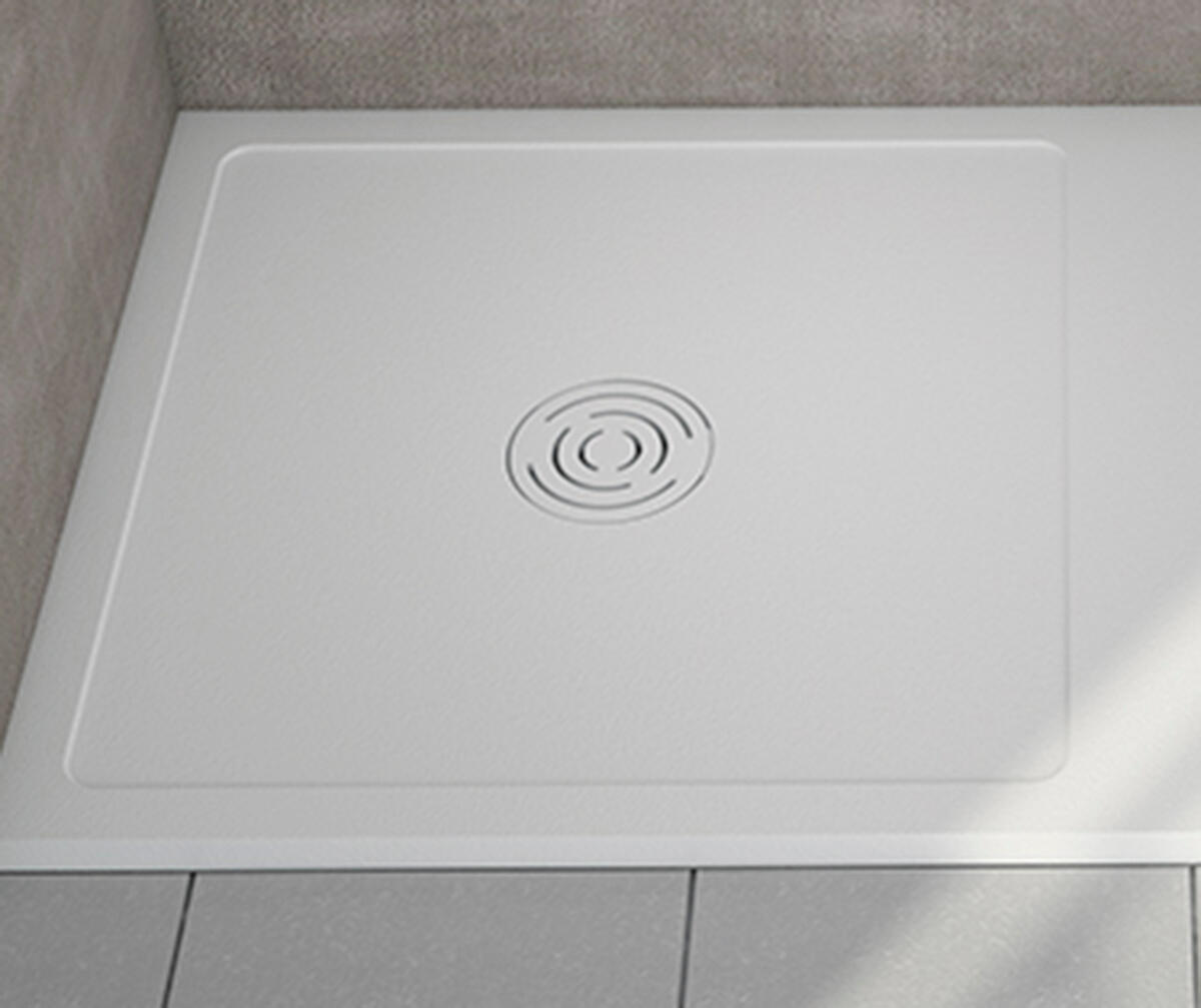 Plato de ducha UNIC U1 180x110 cm gris claro | Leroy Merlin