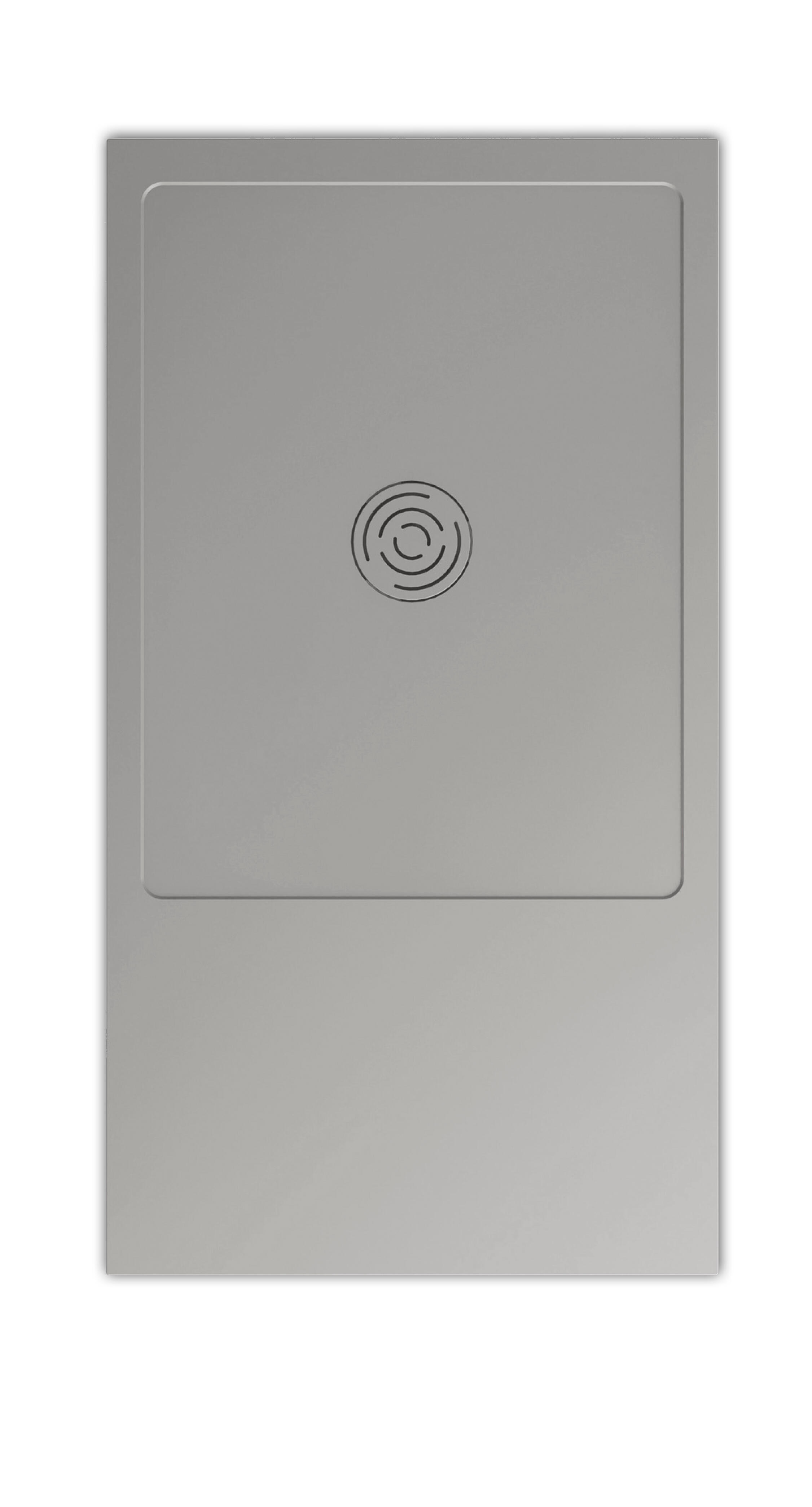 Plato de ducha Unic U1 120x70 cm gris oscuro | Leroy Merlin