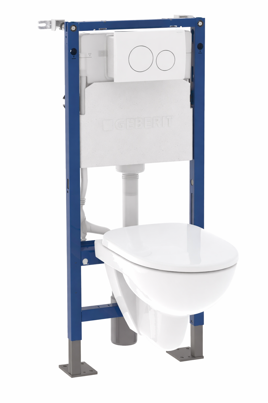 Pack wc suspendu sans bride bâti universel GEBERIT G-400 V2 | Bricoman