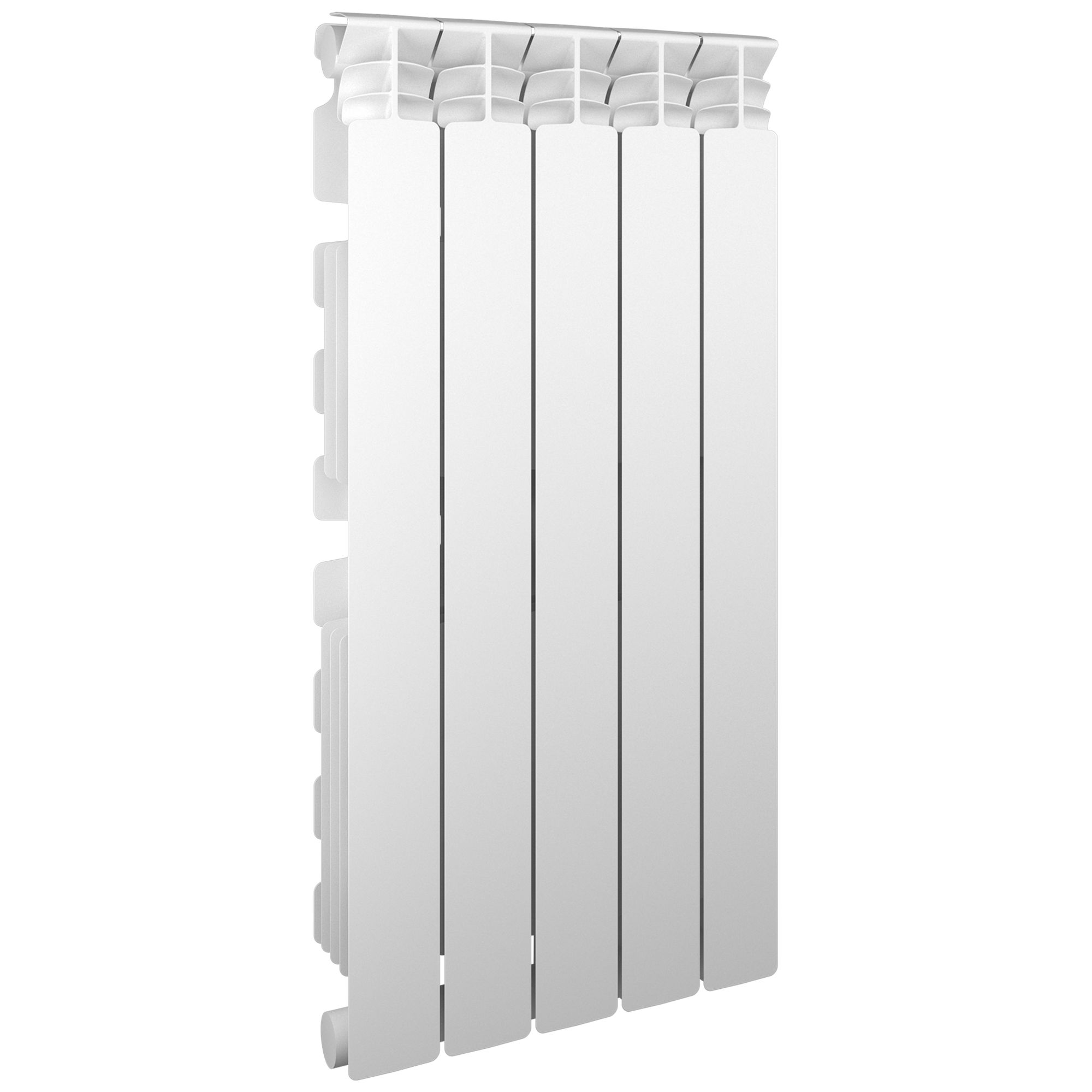 Radiatore acqua calda EQUATION ALURAD in alluminio, 5 elementi ...