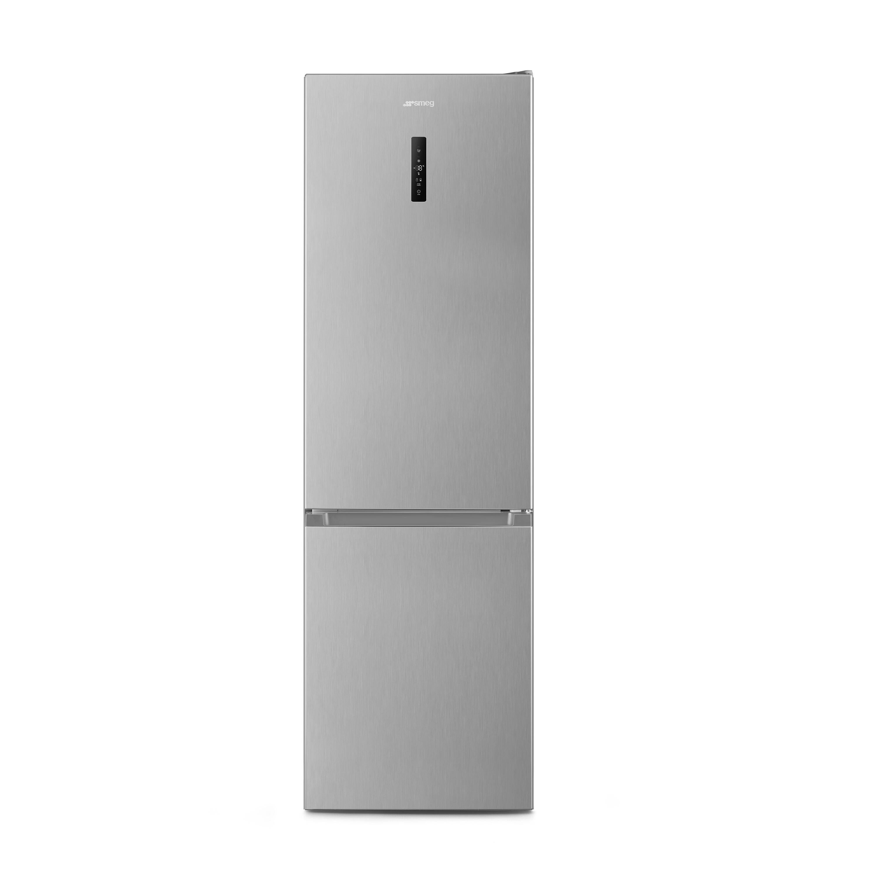Réfrigérateur pose libre l.60 cm 2 Portes 300 Litres SMEG RC18XDND gris ...