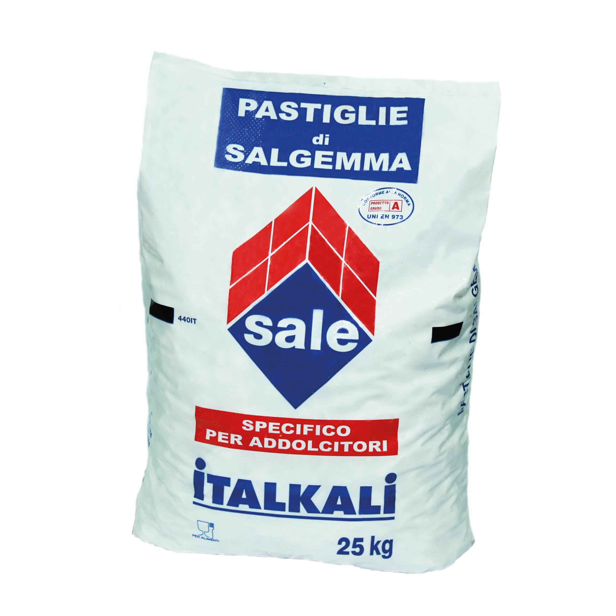 Sale per addolcitore ITALKALI in pastiglie di salgemma 25 kg | Leroy Merlin