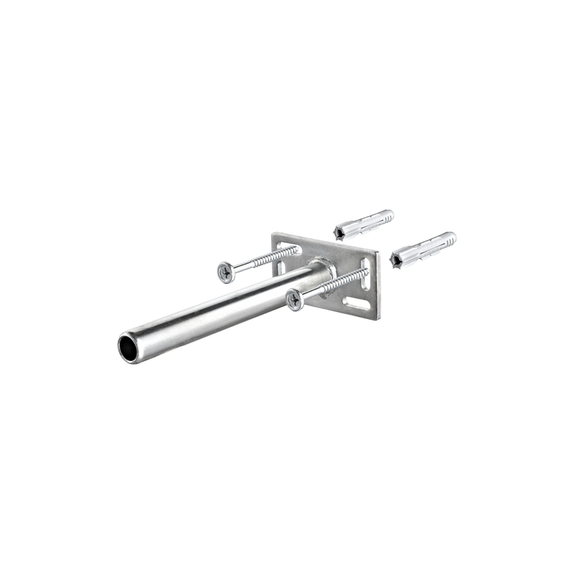 Suport pentru raft cu prindere ascunsa, 18 x 160 mm, zincat | Leroy Merlin