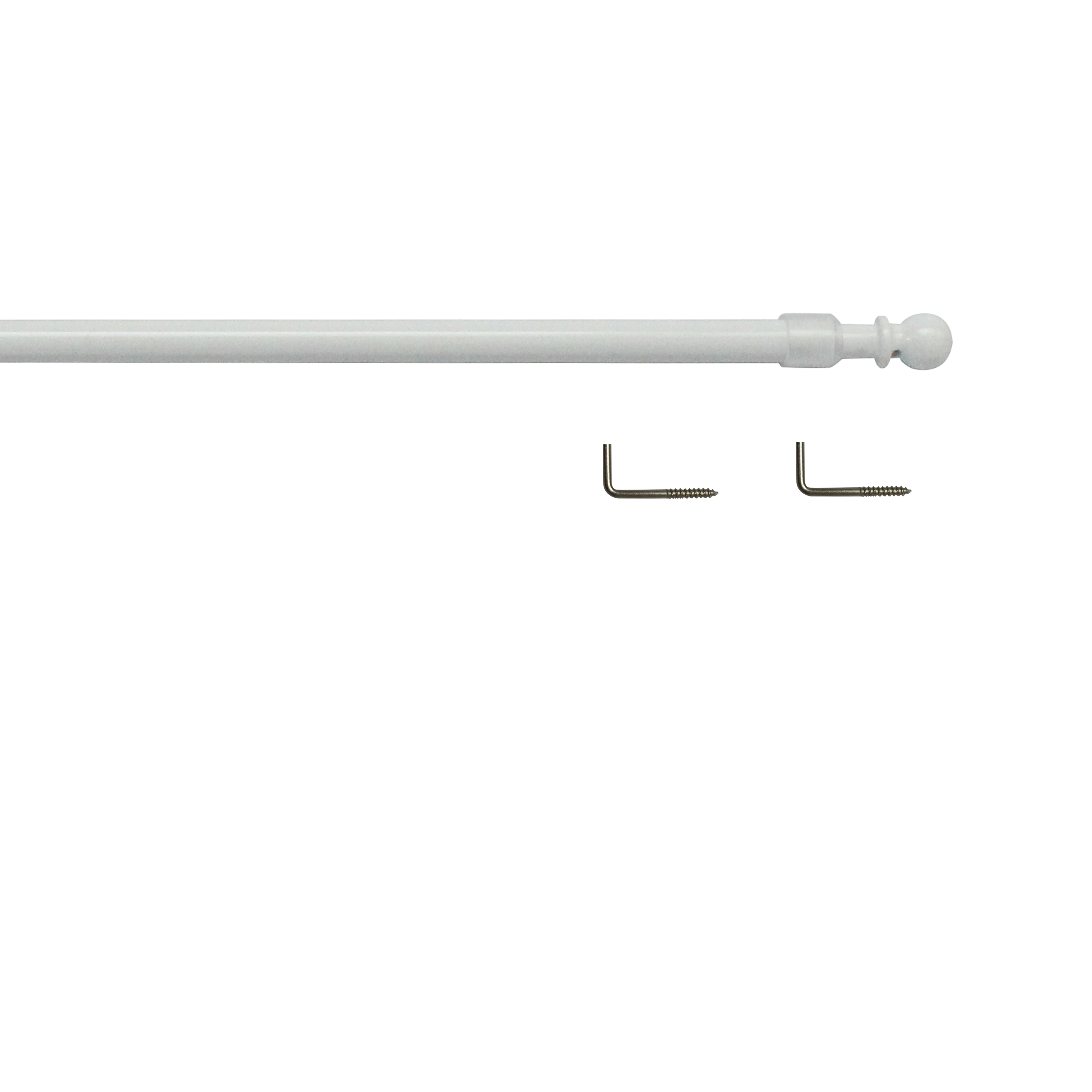Barre de vitrage Ball, L.50 - 80 cm, diam.9 mm, INSPIRE | Leroy Merlin