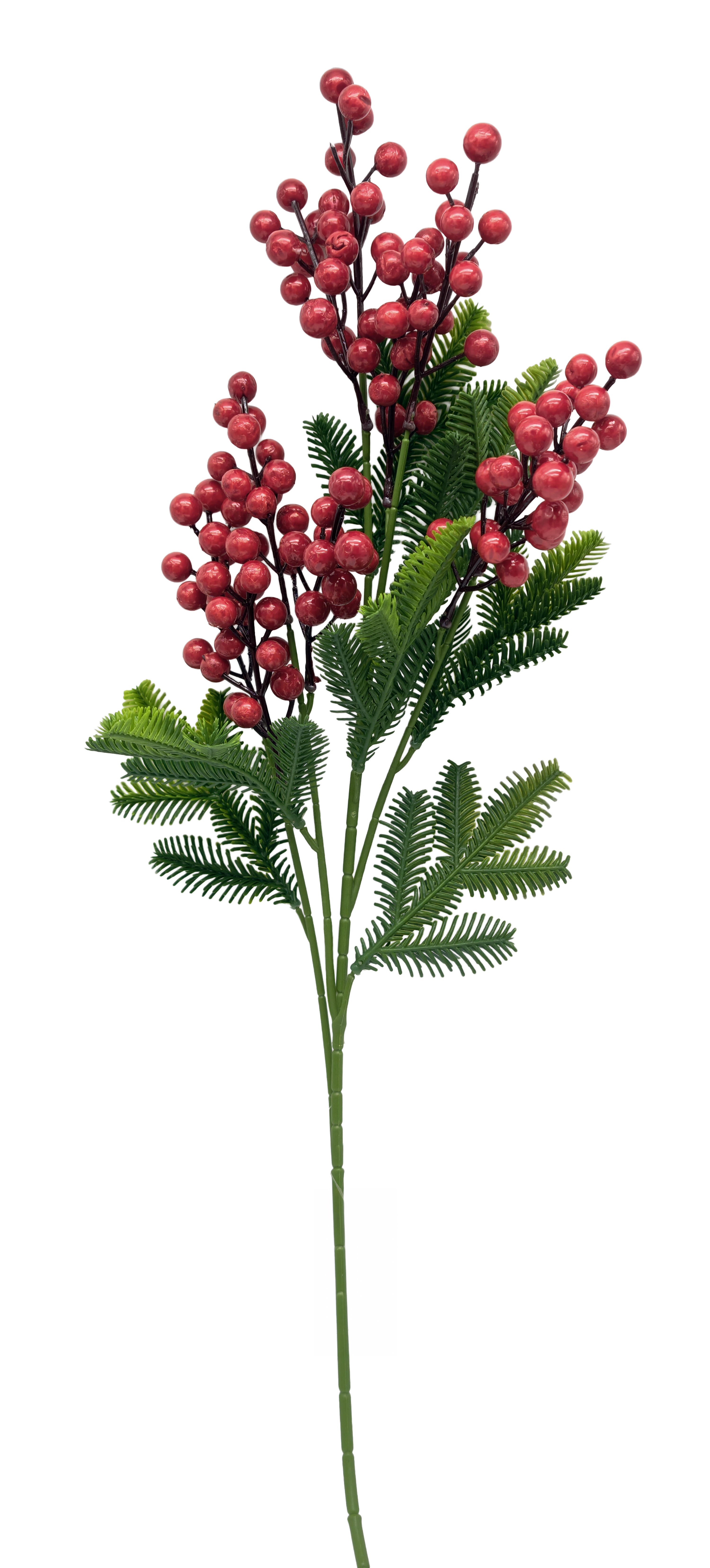 Planta artificial sin maceta Berry de 60 cm de altura | Leroy Merlin