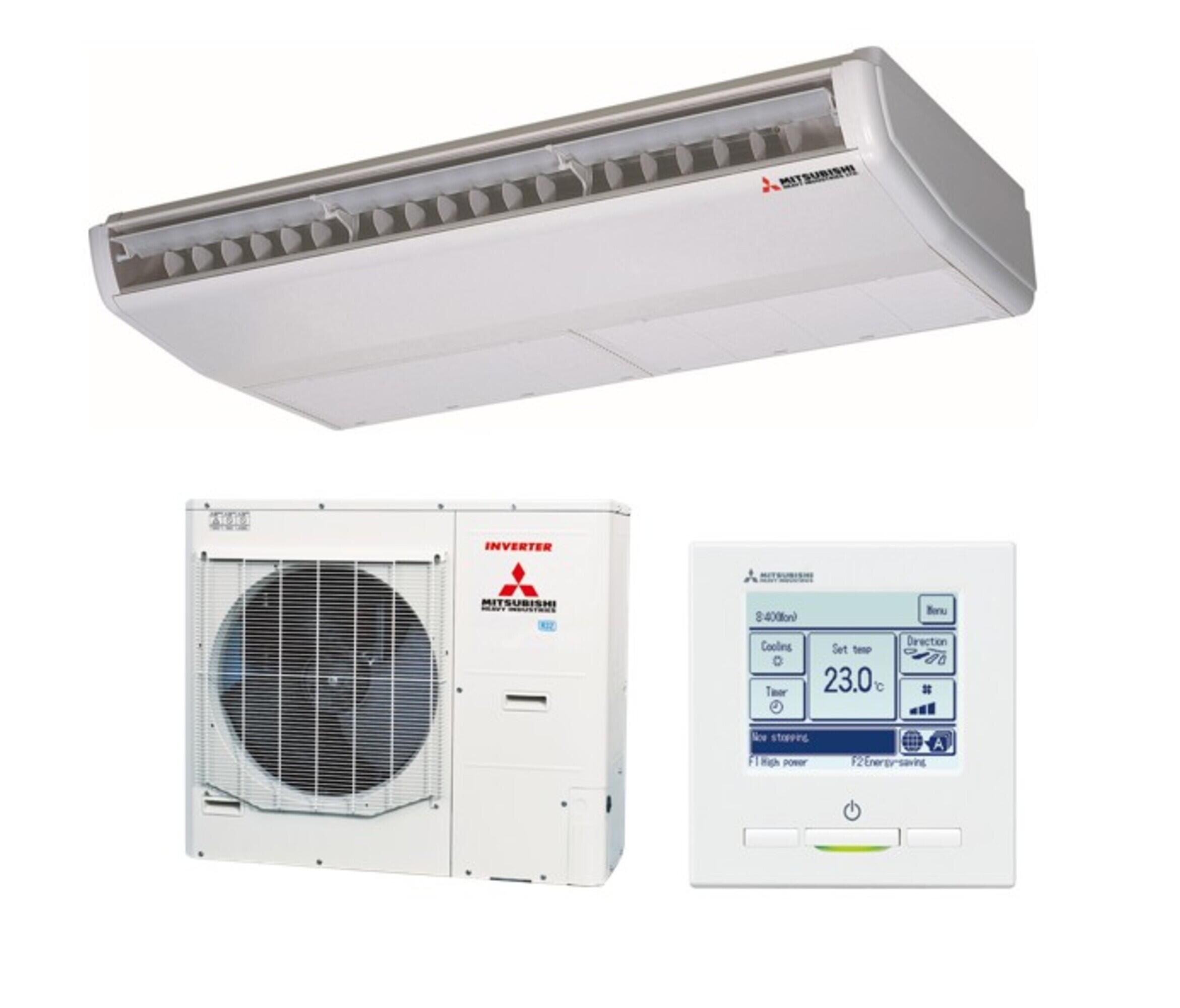 Aire acondicionado Split Techo Smart bomba de calor Mitsubishi heavy ...