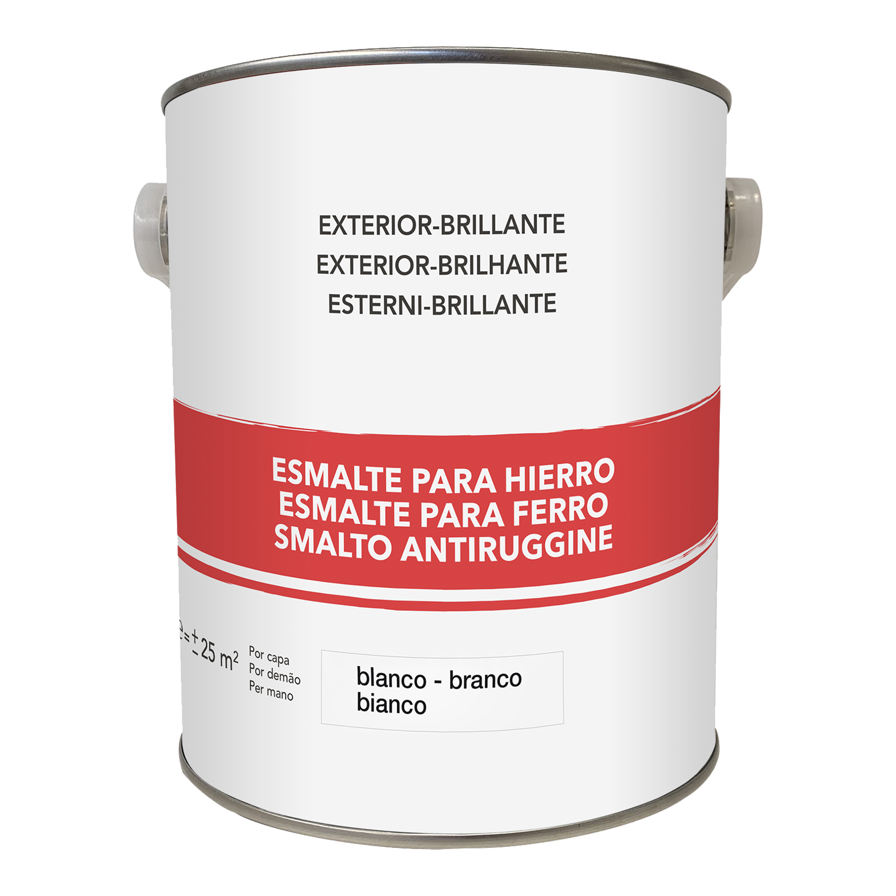 Vernice da esterno antiruggine per ferro bianco lucido, 2.5 l | Leroy ...