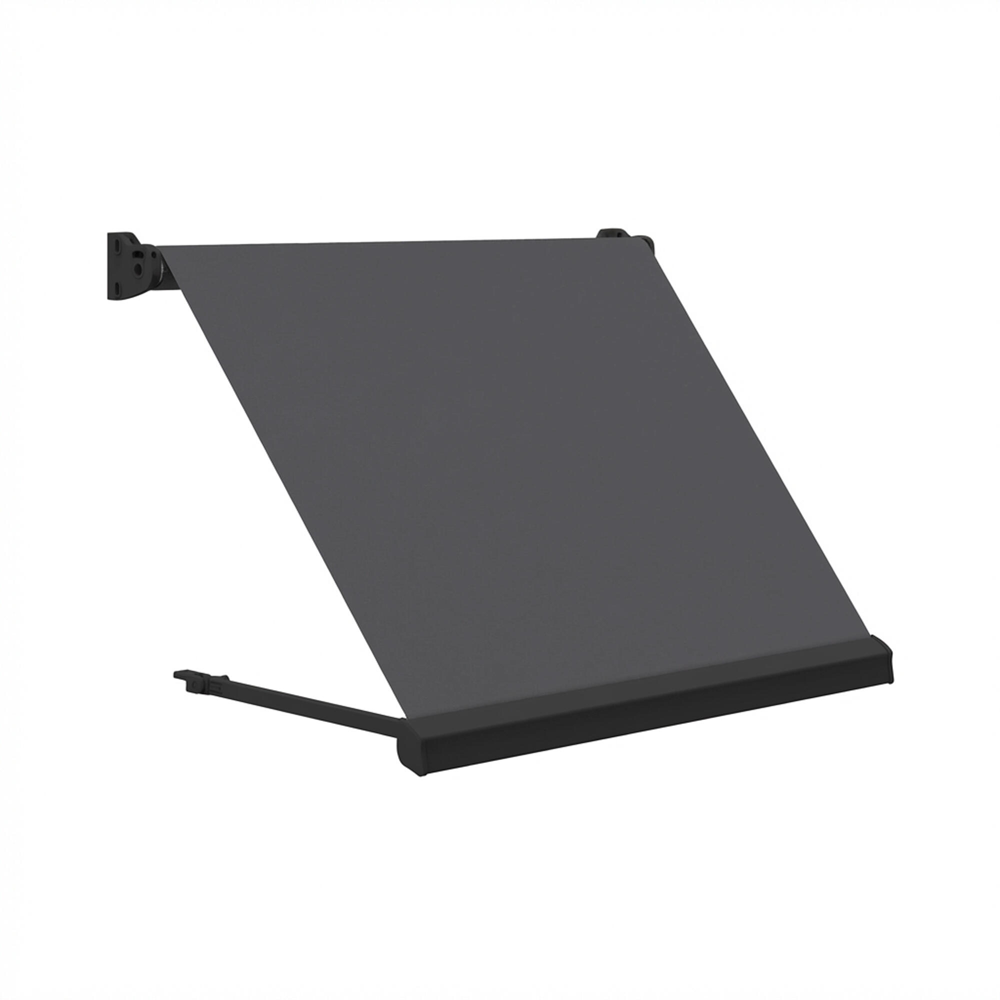 Toldo brazo estor 3.5x2m para balcón Malibú estructura gris manual con ...