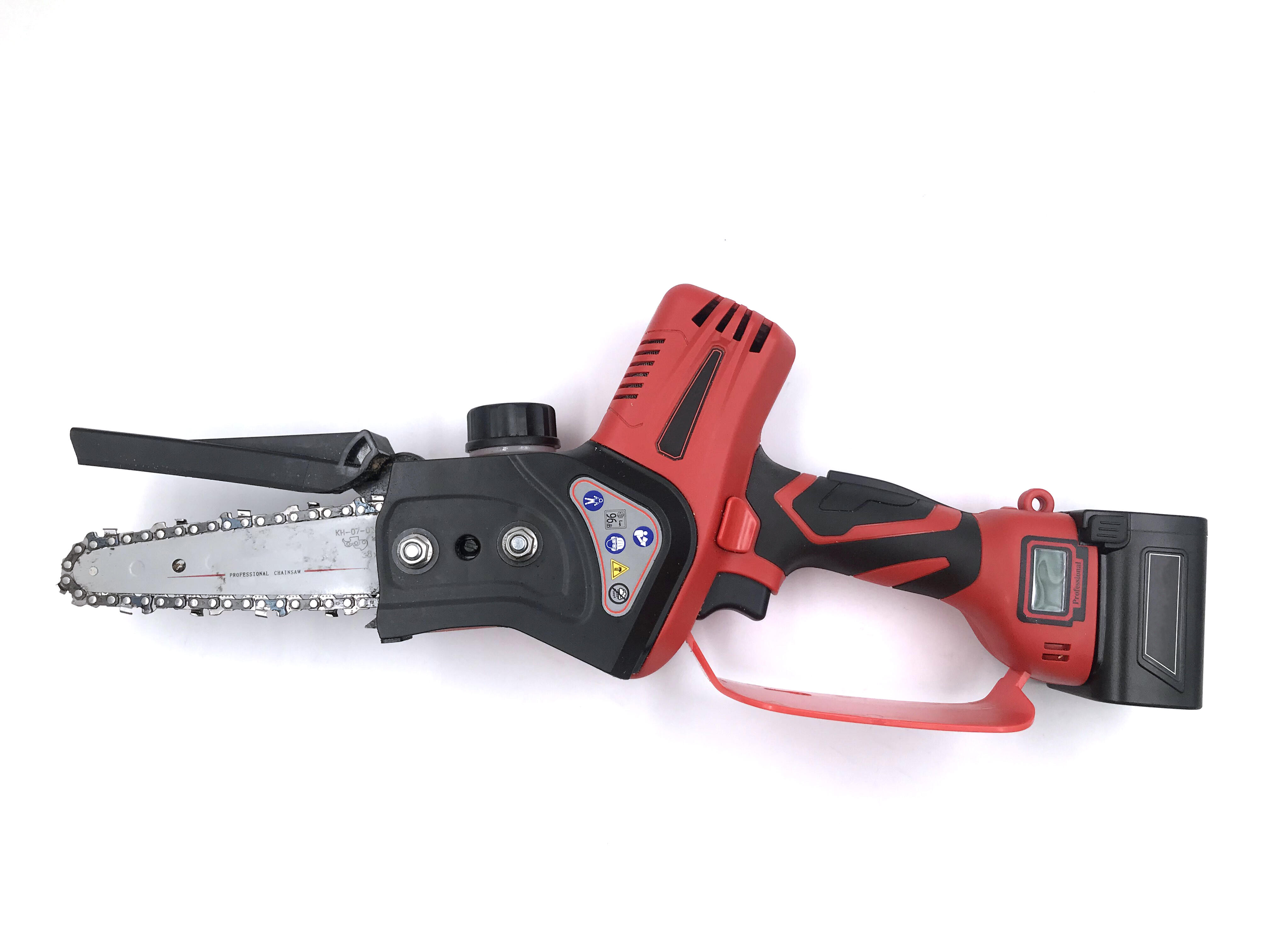Motosierra a batería IREGA IRG-MT5 de 24 V y 2.5 Ah con 13 cm de ...