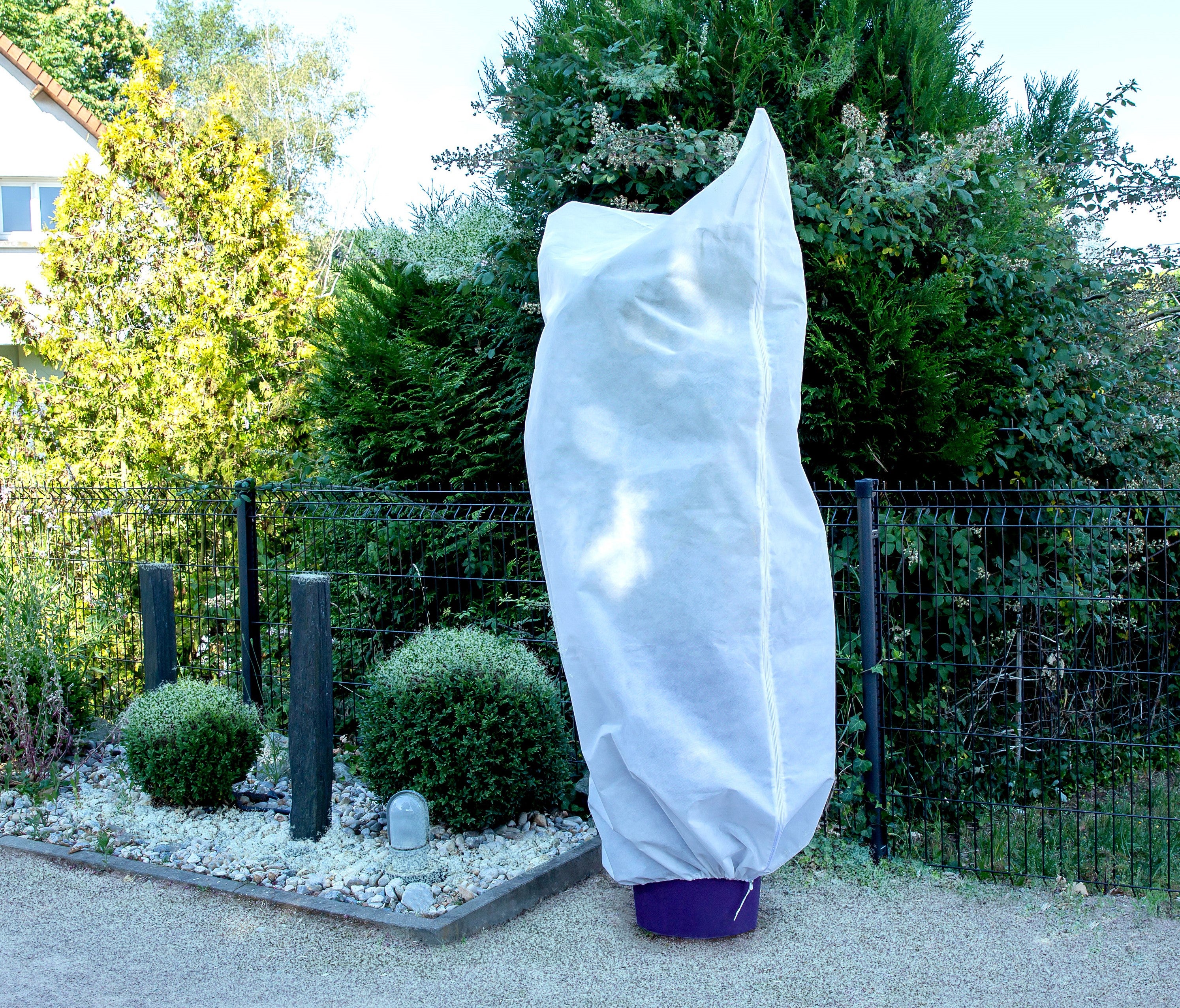 Sac hivernage zip + lien GEOLIA 60G/M2, 1X2M | Leroy Merlin