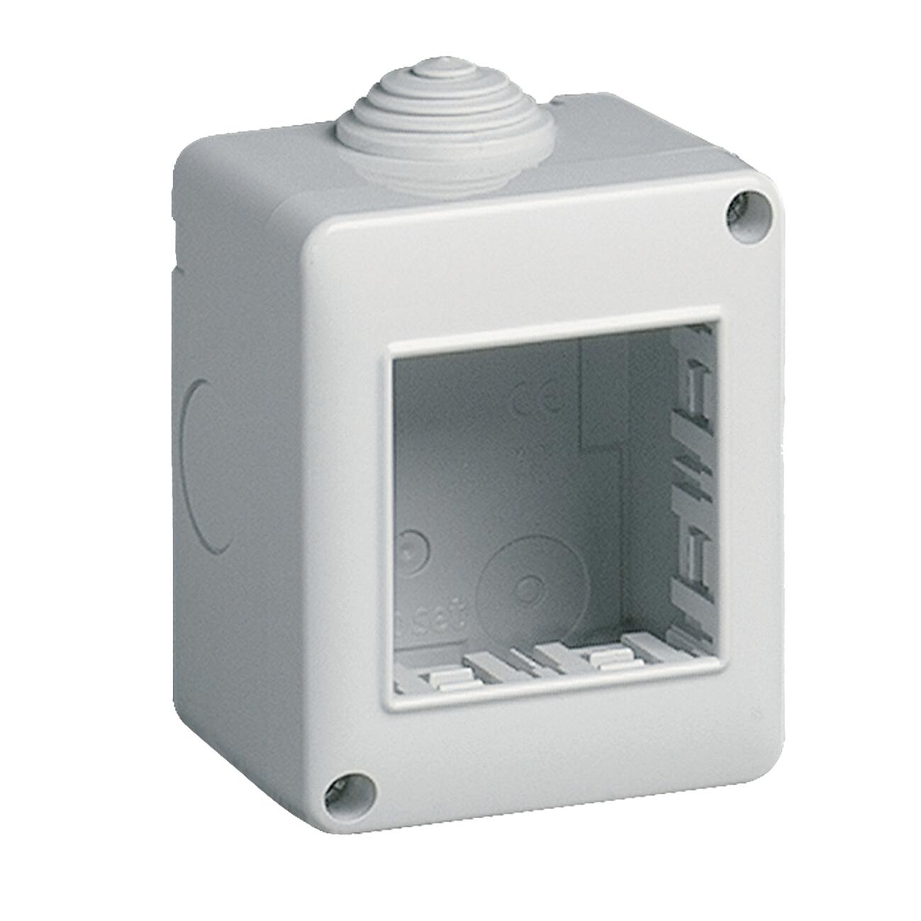 Scatola 2 moduli IP40 Contenitore IP40 2M per serie Plana VIMAR | Leroy Merlin