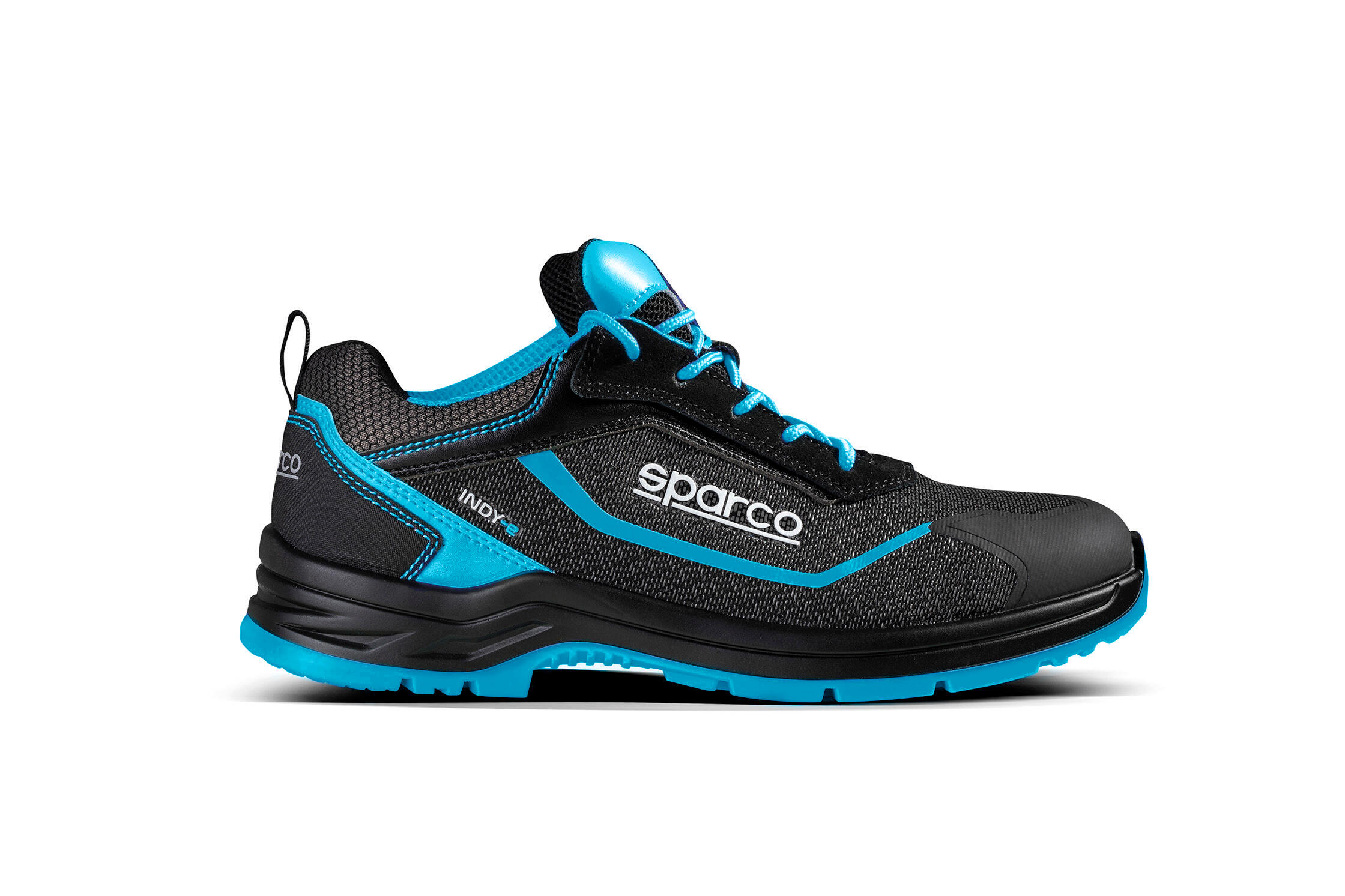 Zapatos de seguridad SPARCO Aster S3S azul / negro T40 | Leroy Merlin