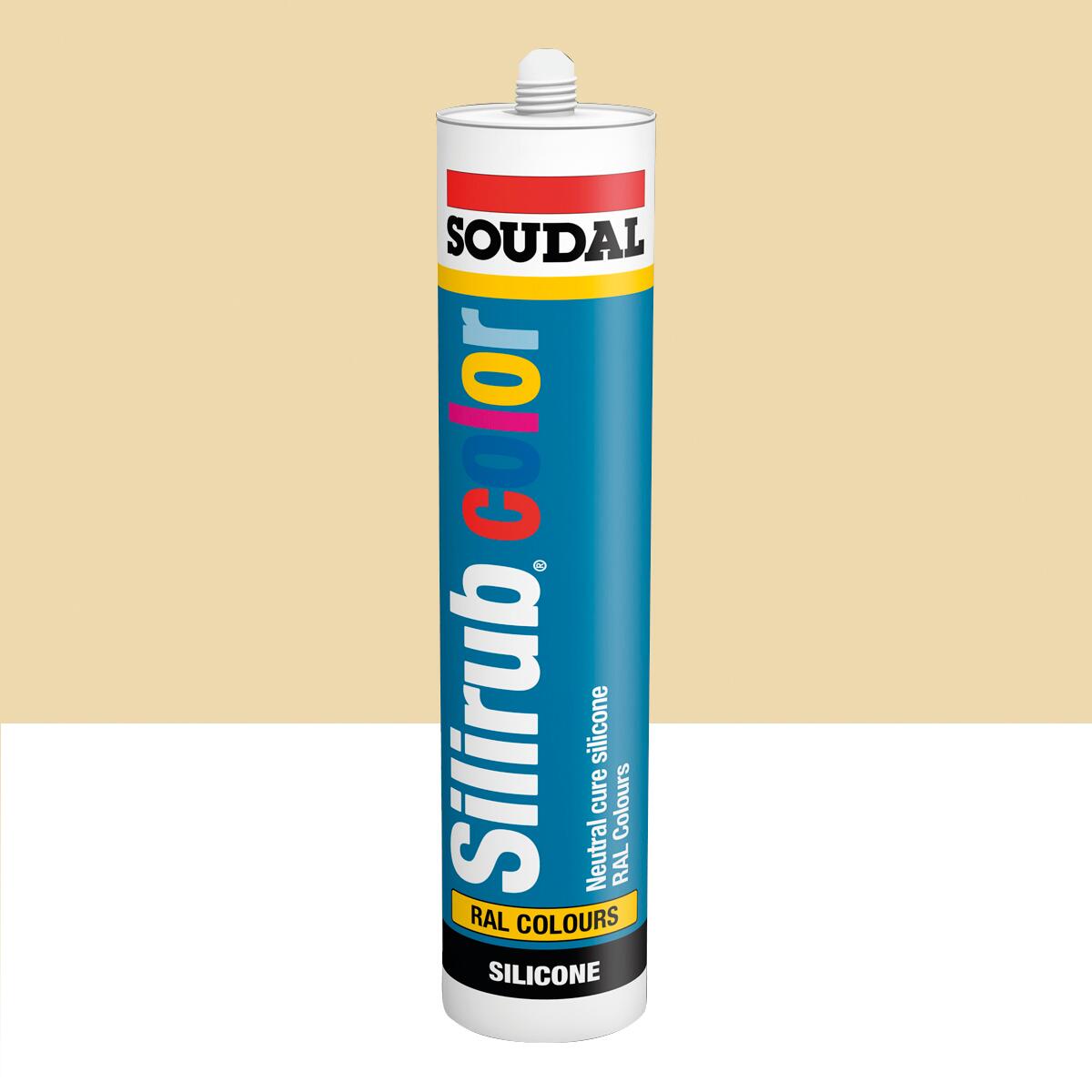 Silicone sigillante SOUDAL Multiuso Colorato RAL 9006 aluminio ...