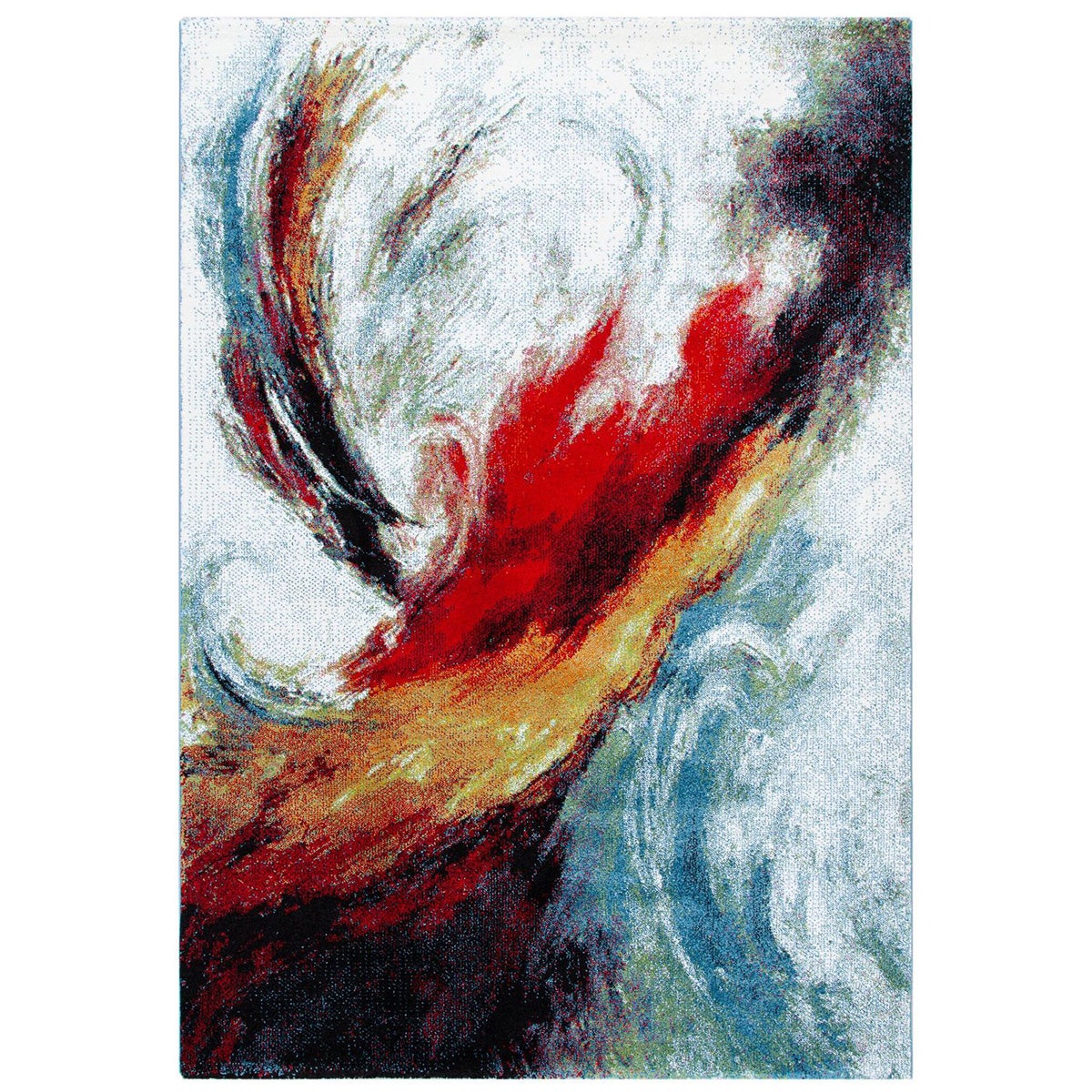 Tappeto Gallery K astratto multicolore, L 230 x L 160 cm | Leroy Merlin
