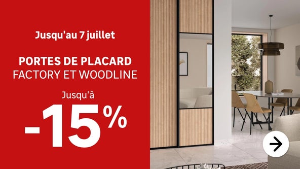 Porte de placard | Leroy Merlin