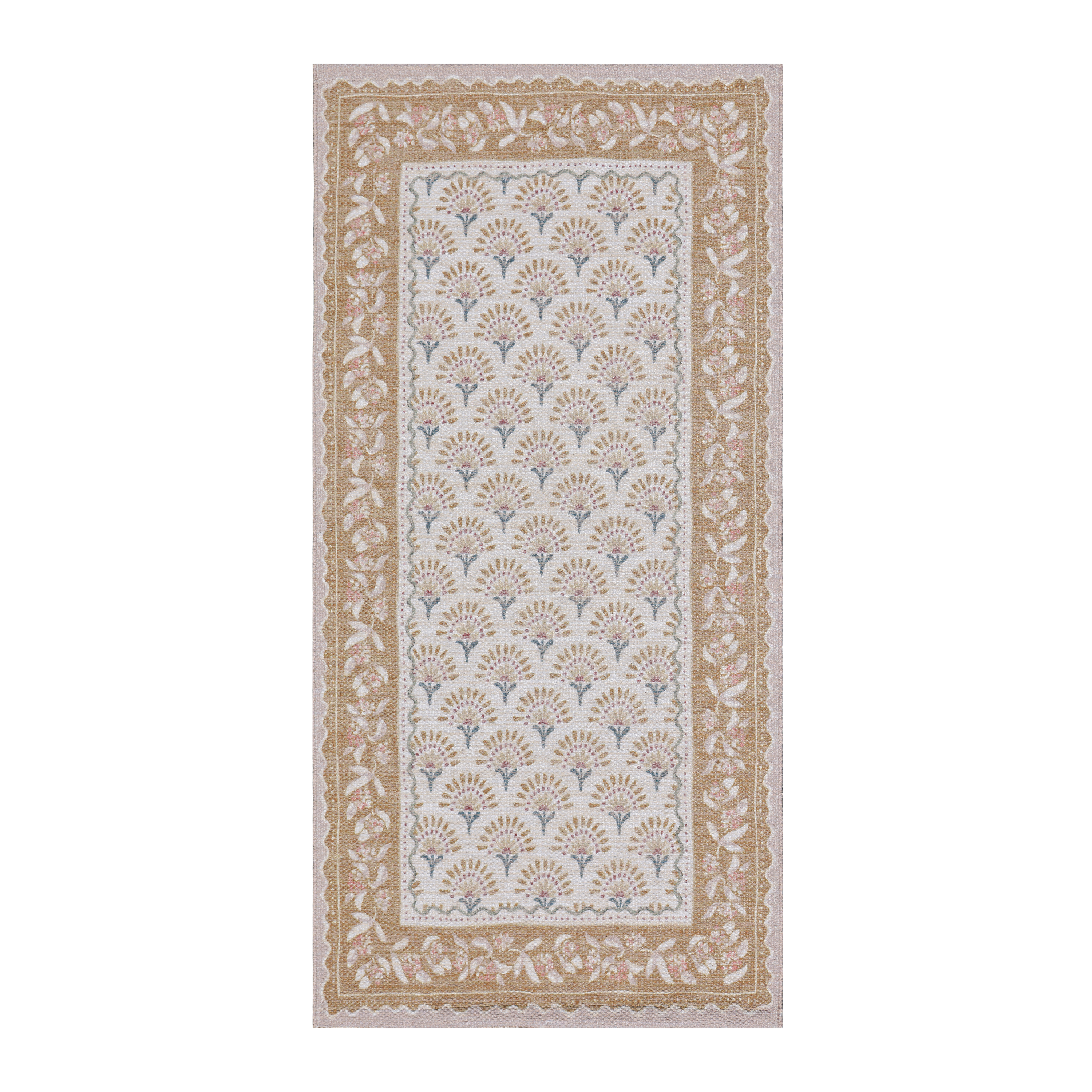 Covor Petal Pecan 3 Inspire, 60 x 120 cm, bej | Leroy Merlin