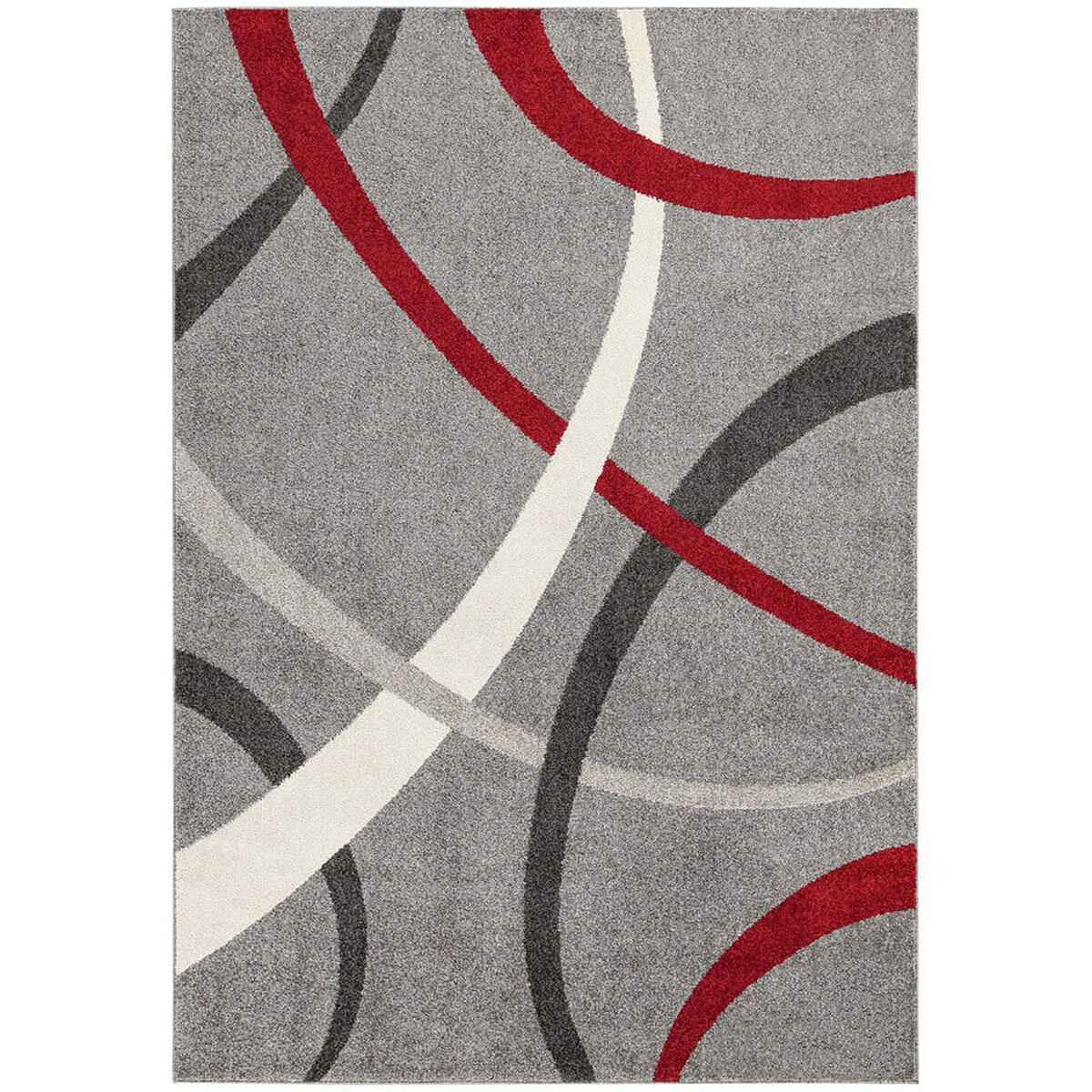 Tappeto Terra astratto grigio, L 150 x L 80 cm | Leroy Merlin
