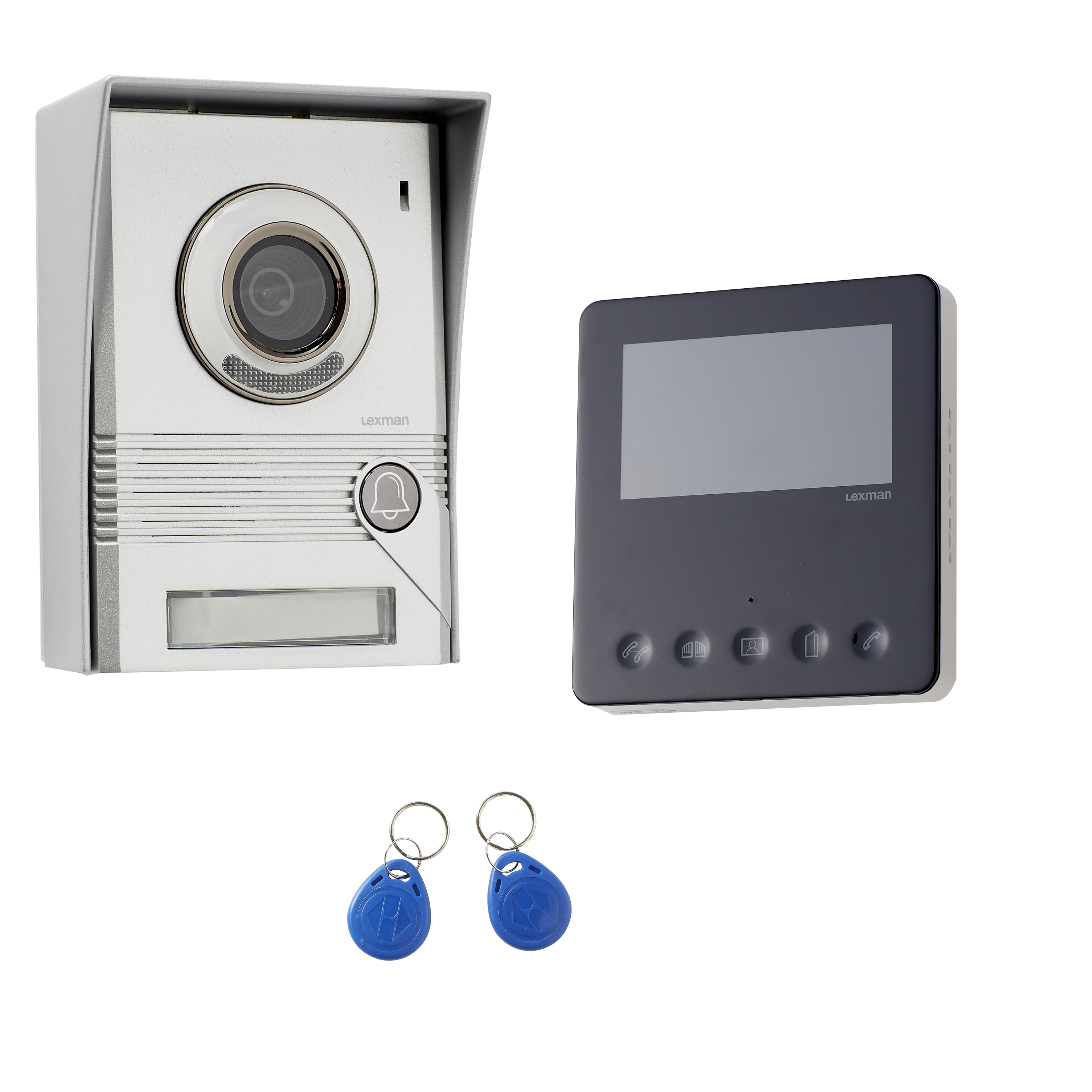 Videoportero 2 hilos LEXMAN LCD de 4" | Leroy Merlin