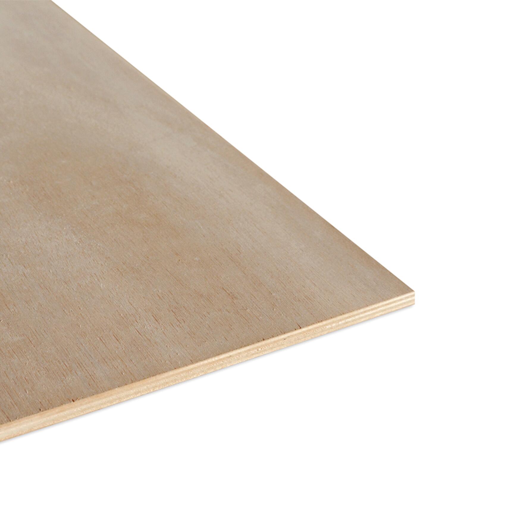 Pannello compensato L 250 x H 122 cm Sp 15 mm naturale, su misura ...