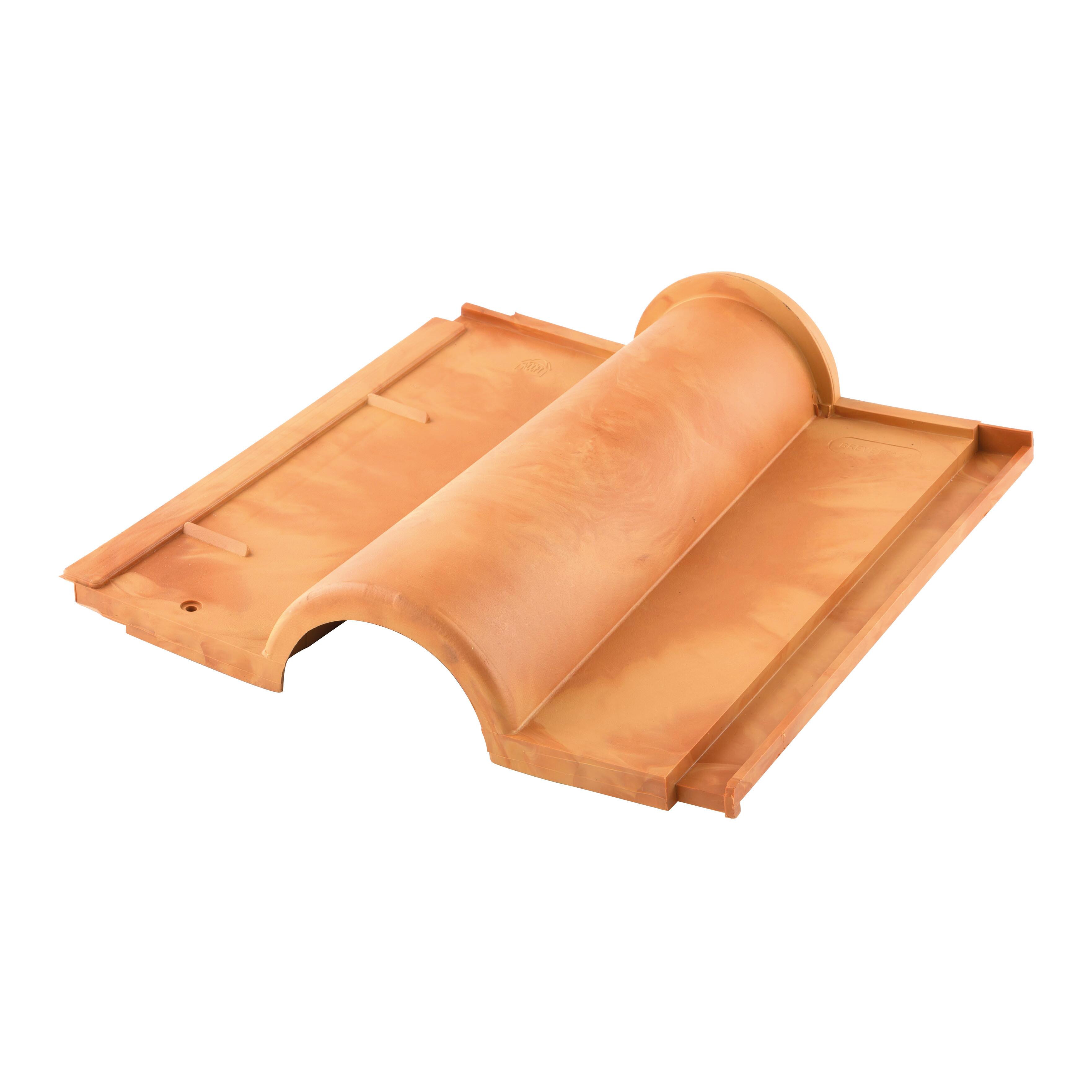 Tegola ROOFY Toscana in polipropilene terre senesi 33 x 35 cm, Sp 10 mm ...