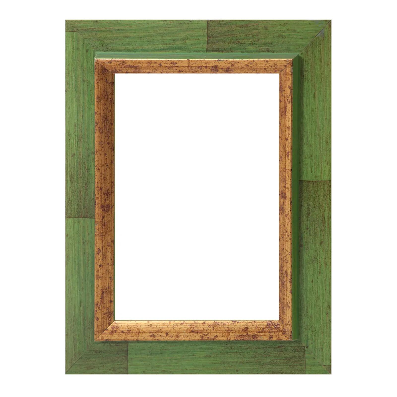 Cornice70x100 cm in legno verde opaco Firenze | Leroy Merlin
